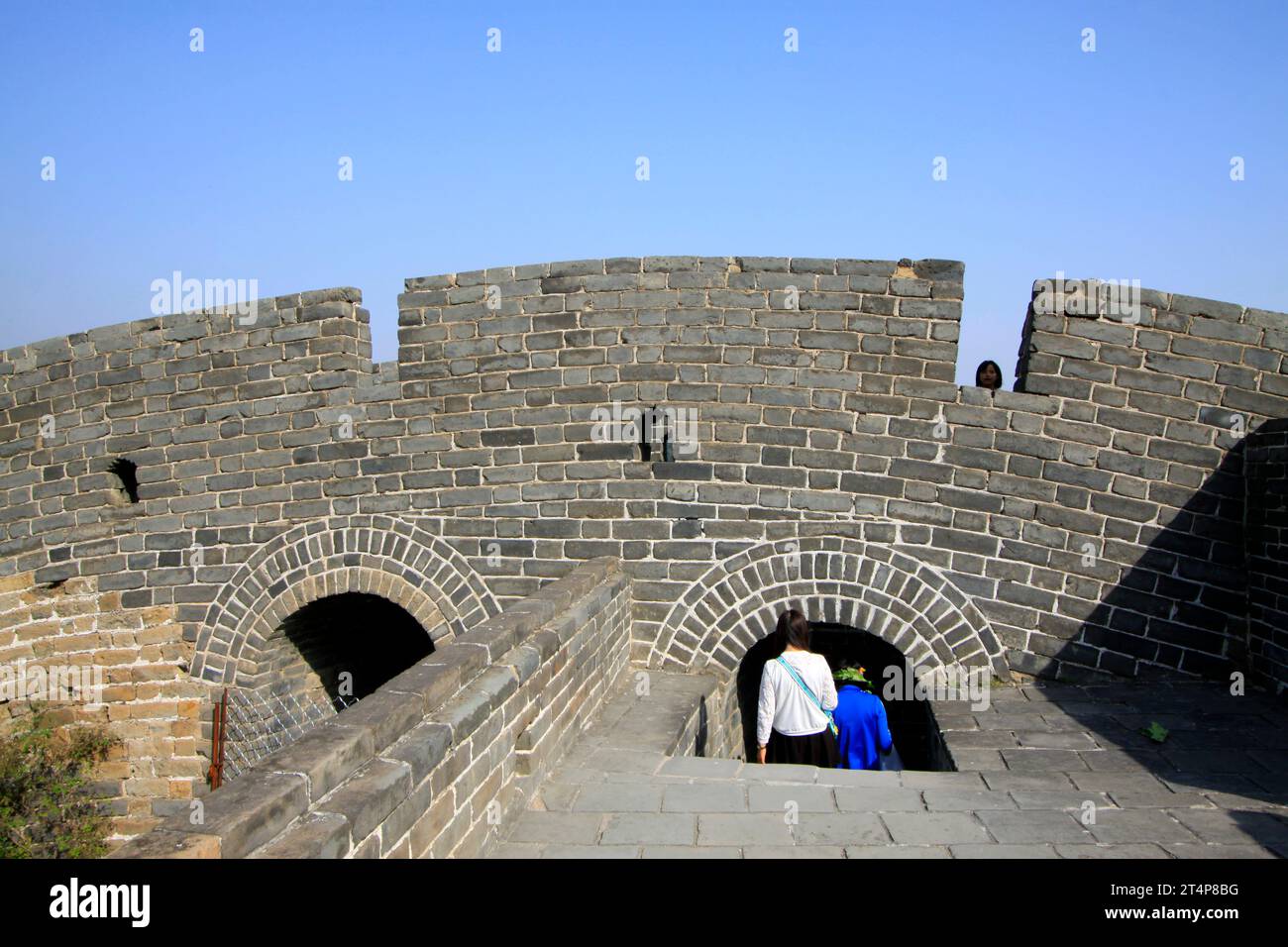 Great Wall, ancient Chinese architecture Stock Photo - Alamy