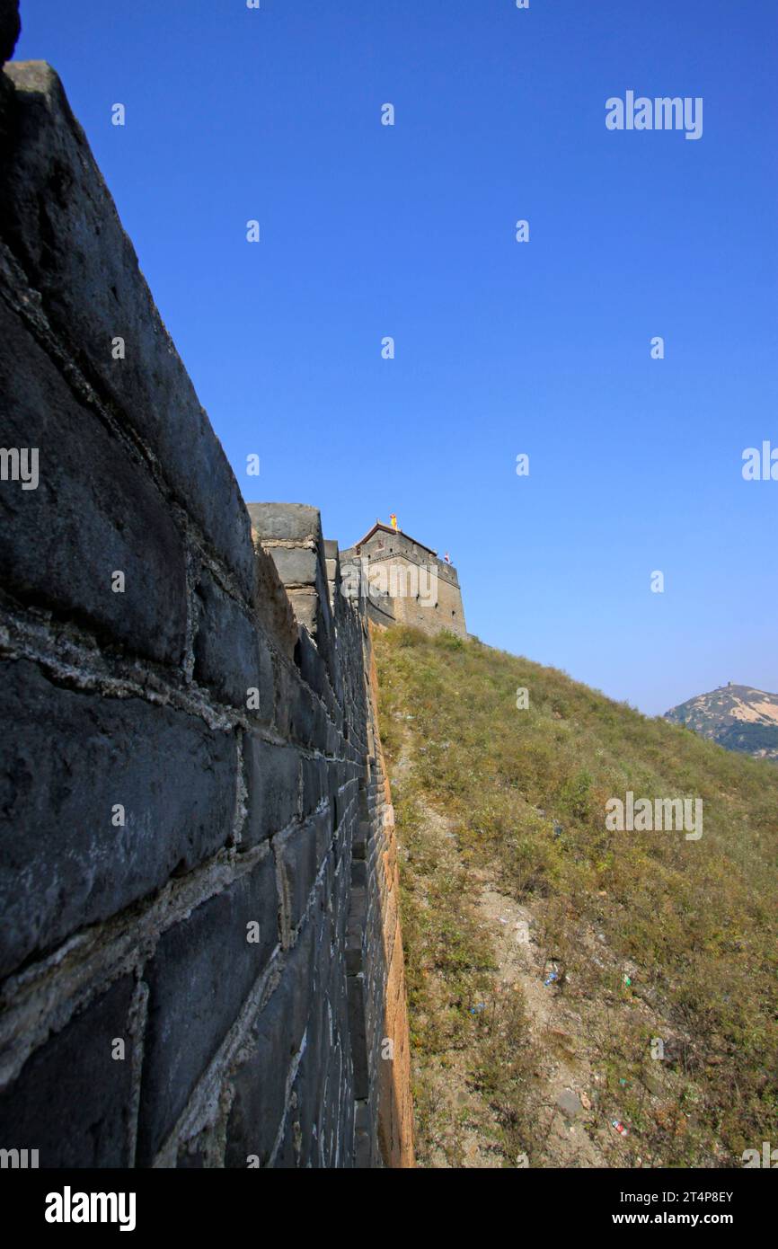 watchtowers on the Great Wall Stock Photo - Alamy