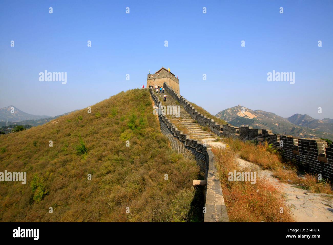 watchtowers on the Great Wall Stock Photo - Alamy