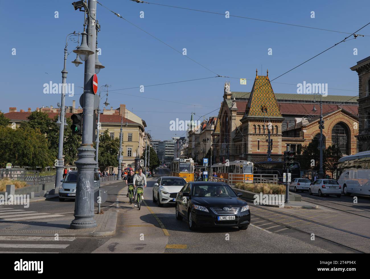 Budapest city streets and architecture Stock Photo - Alamy