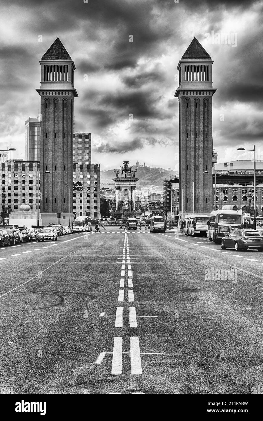 Plaza de españa venetian Black and White Stock Photos & Images - Alamy