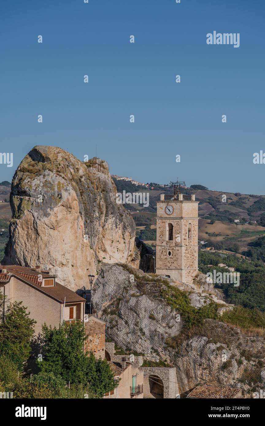 The name derives from stone, since it was built on a huge limestone ...