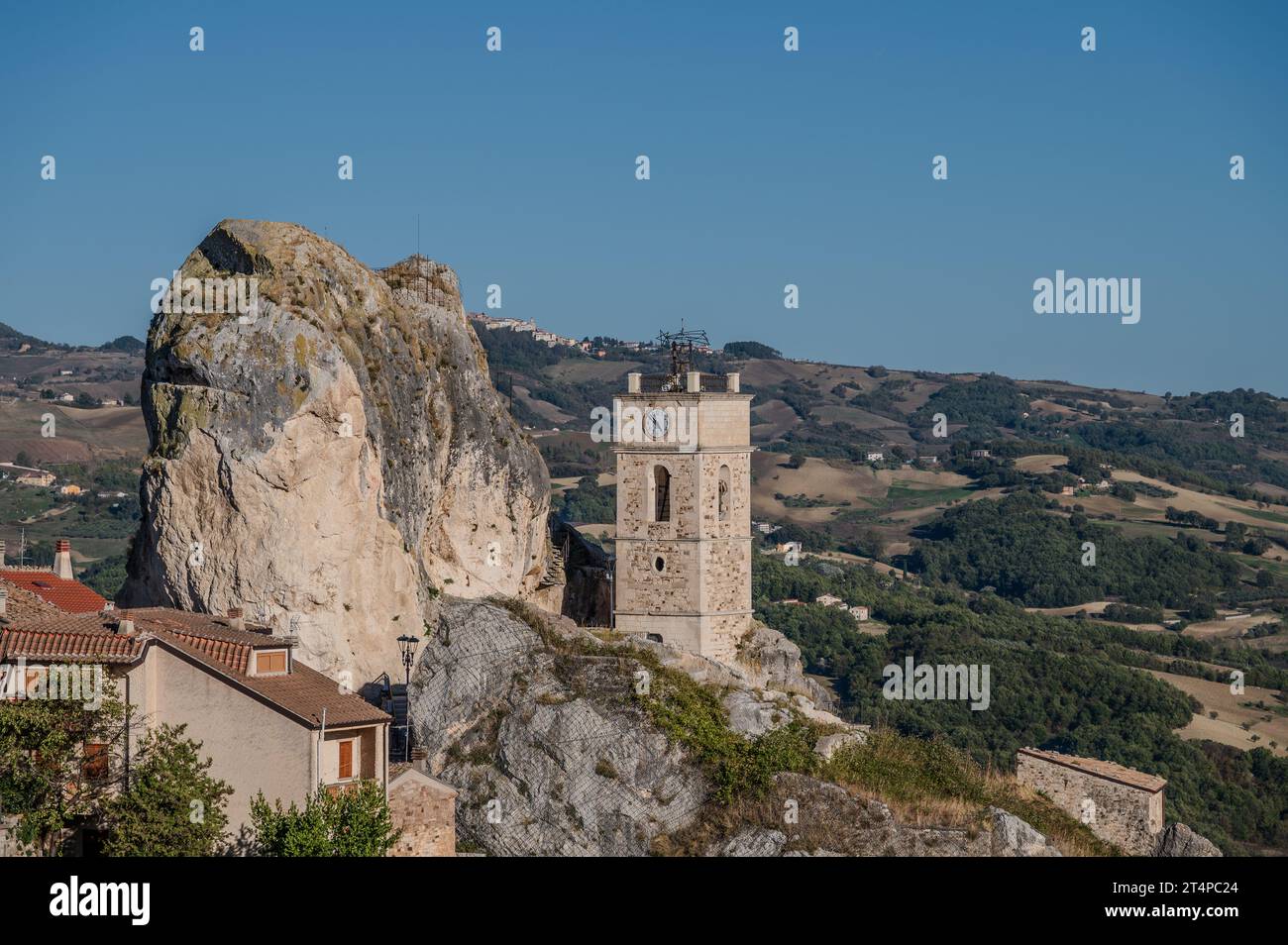 The name derives from stone, since it was built on a huge limestone ...