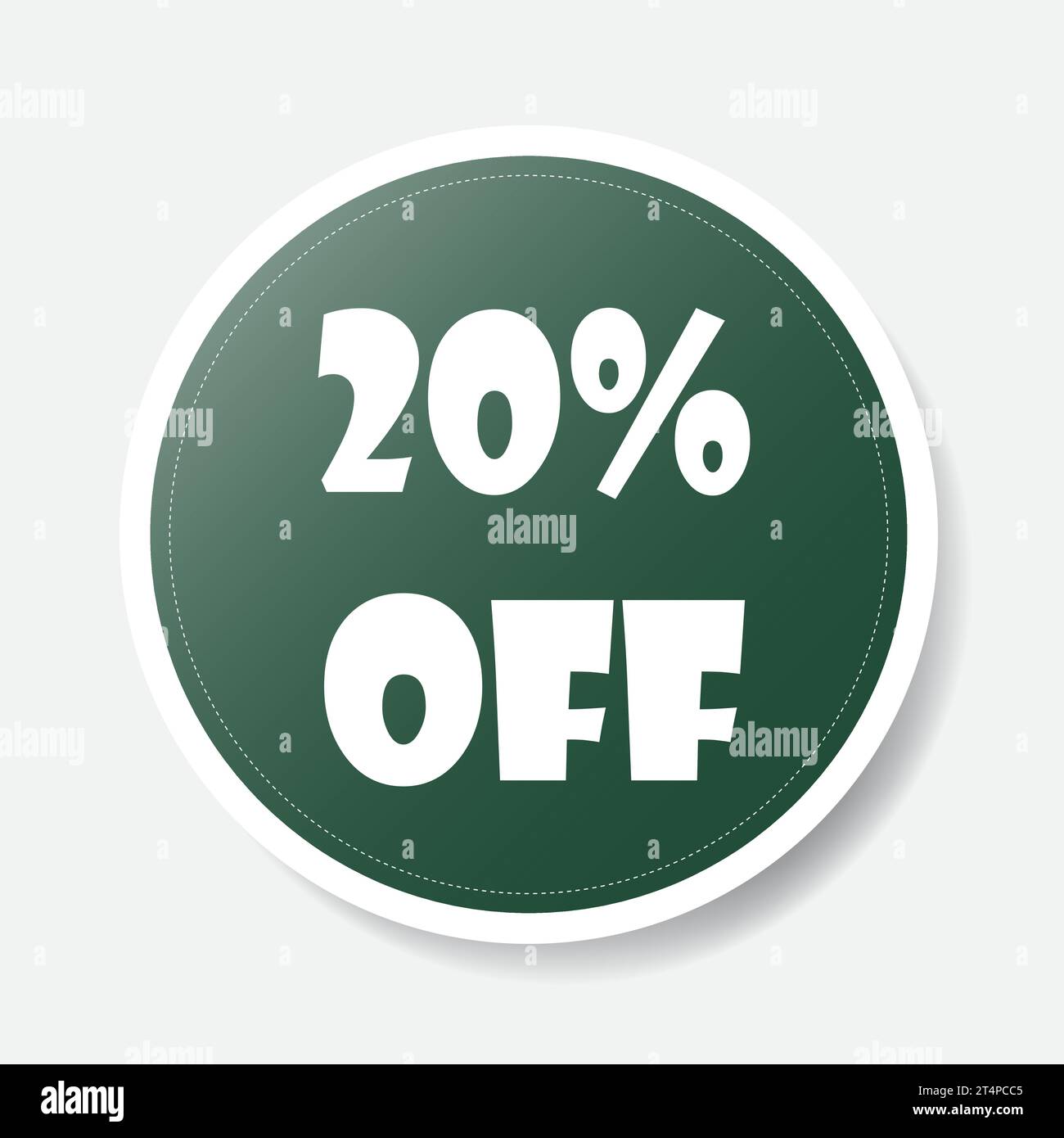 Special offer banner. Green circle. Vector illustration Stock Vector ...