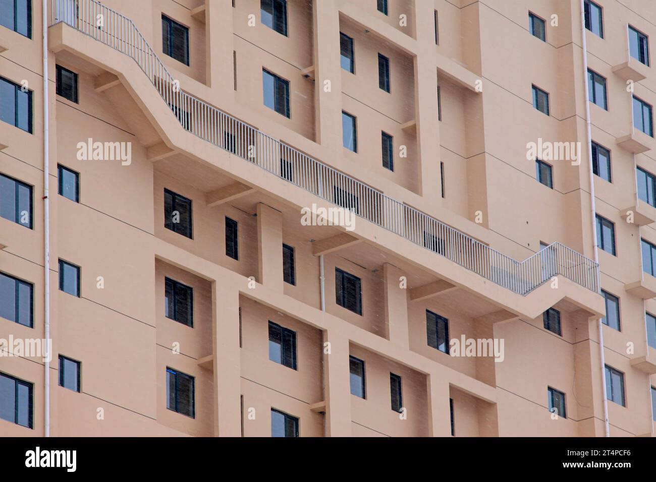 Tall buildings and stairs Stock Photo - Alamy
