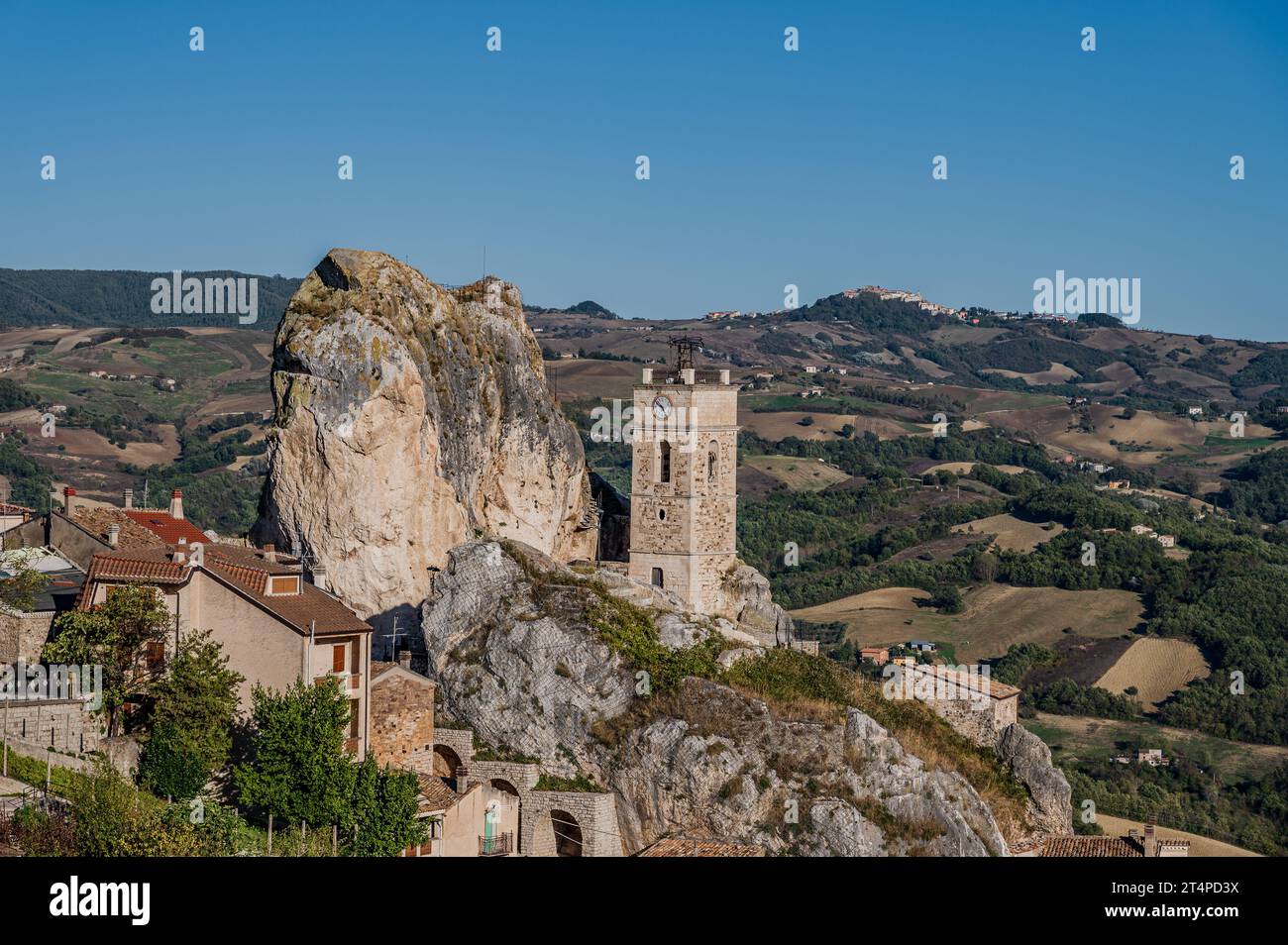 The name derives from stone, since it was built on a huge limestone ...