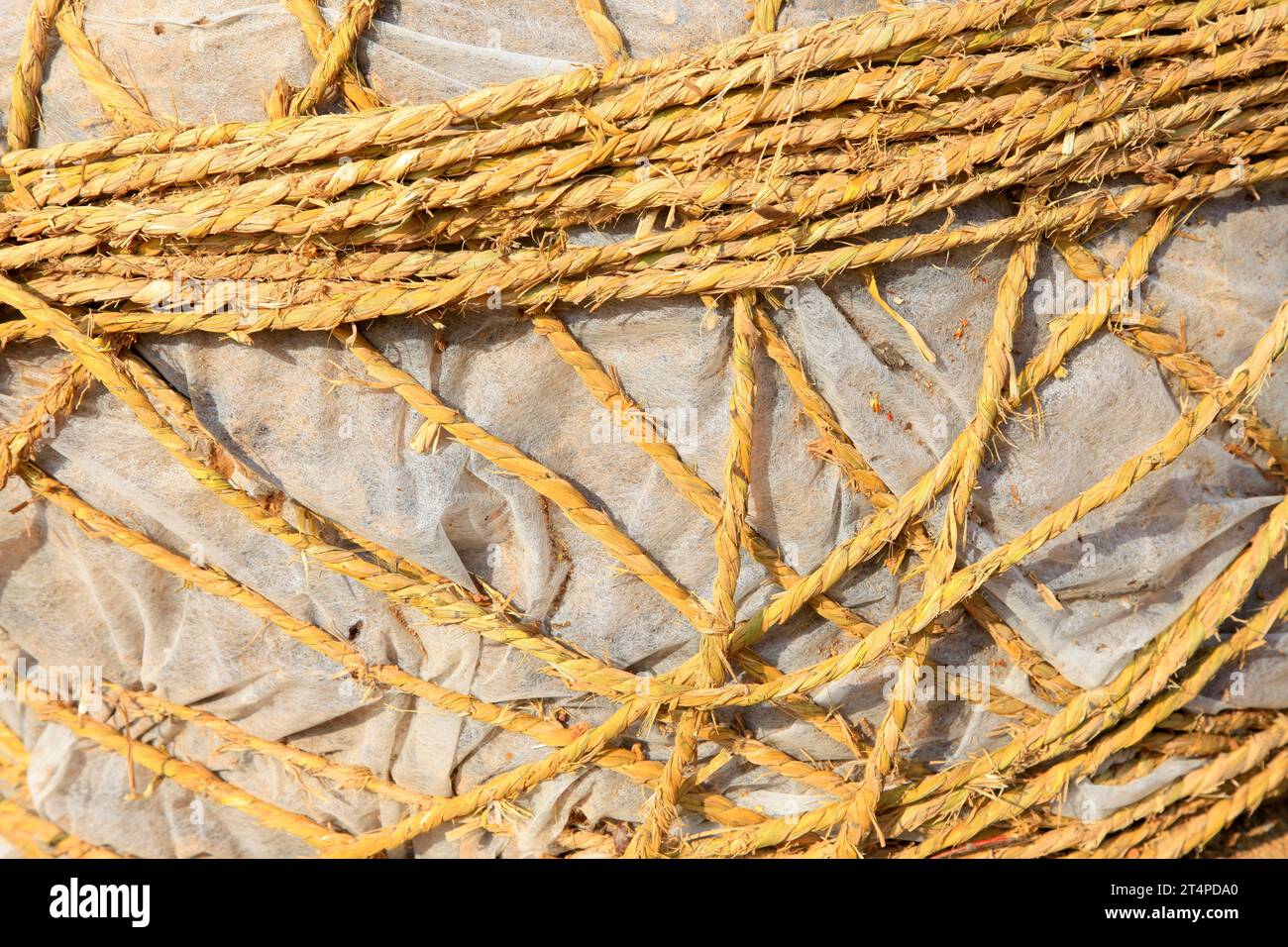 Rope wrapped around hi-res stock photography and images - Alamy