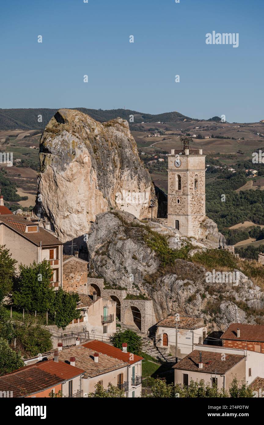 The name derives from stone, since it was built on a huge limestone ...