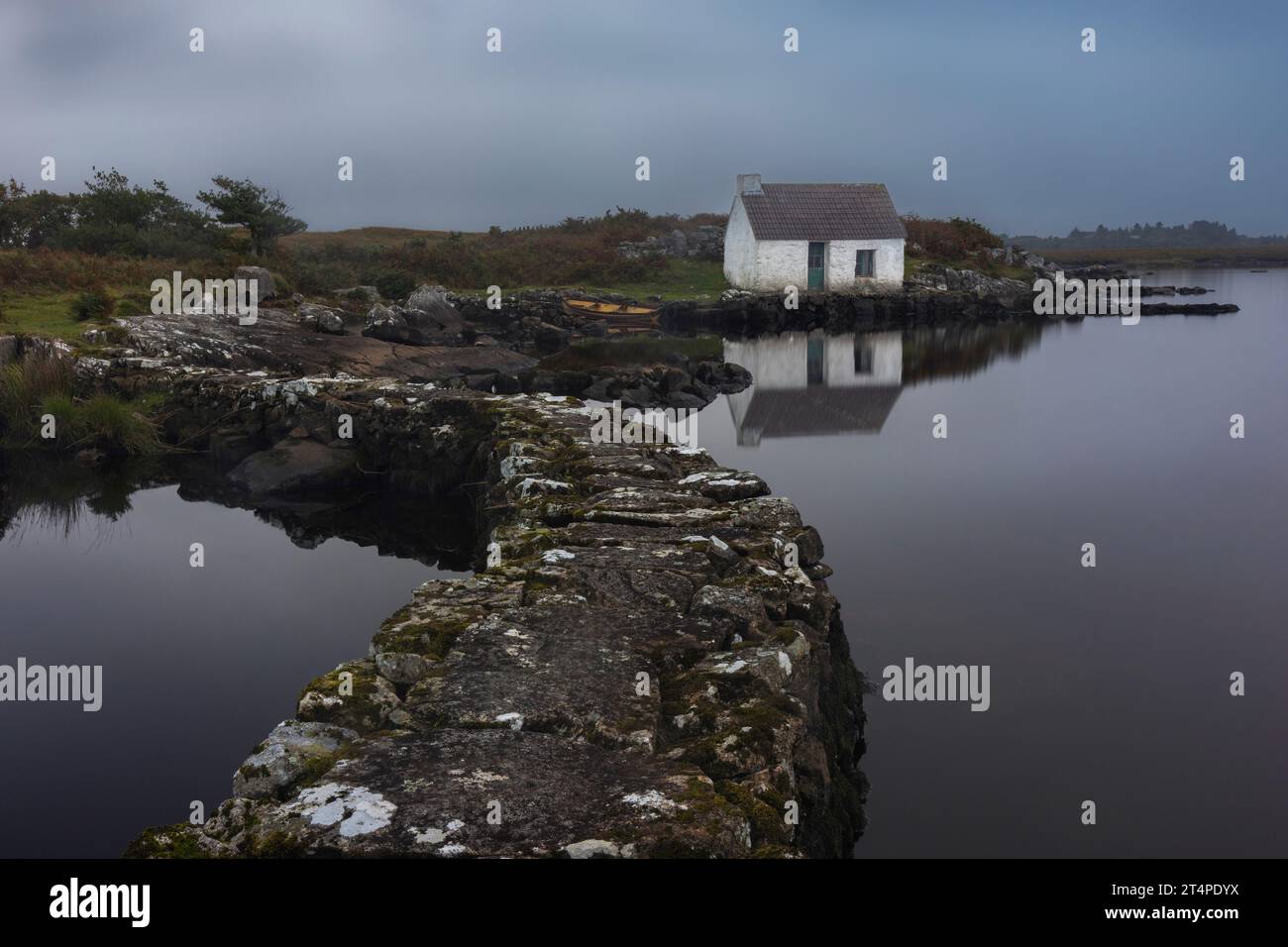 Screebe Fisherman's Hut is a small, traditional fishing hut on the Wild ...