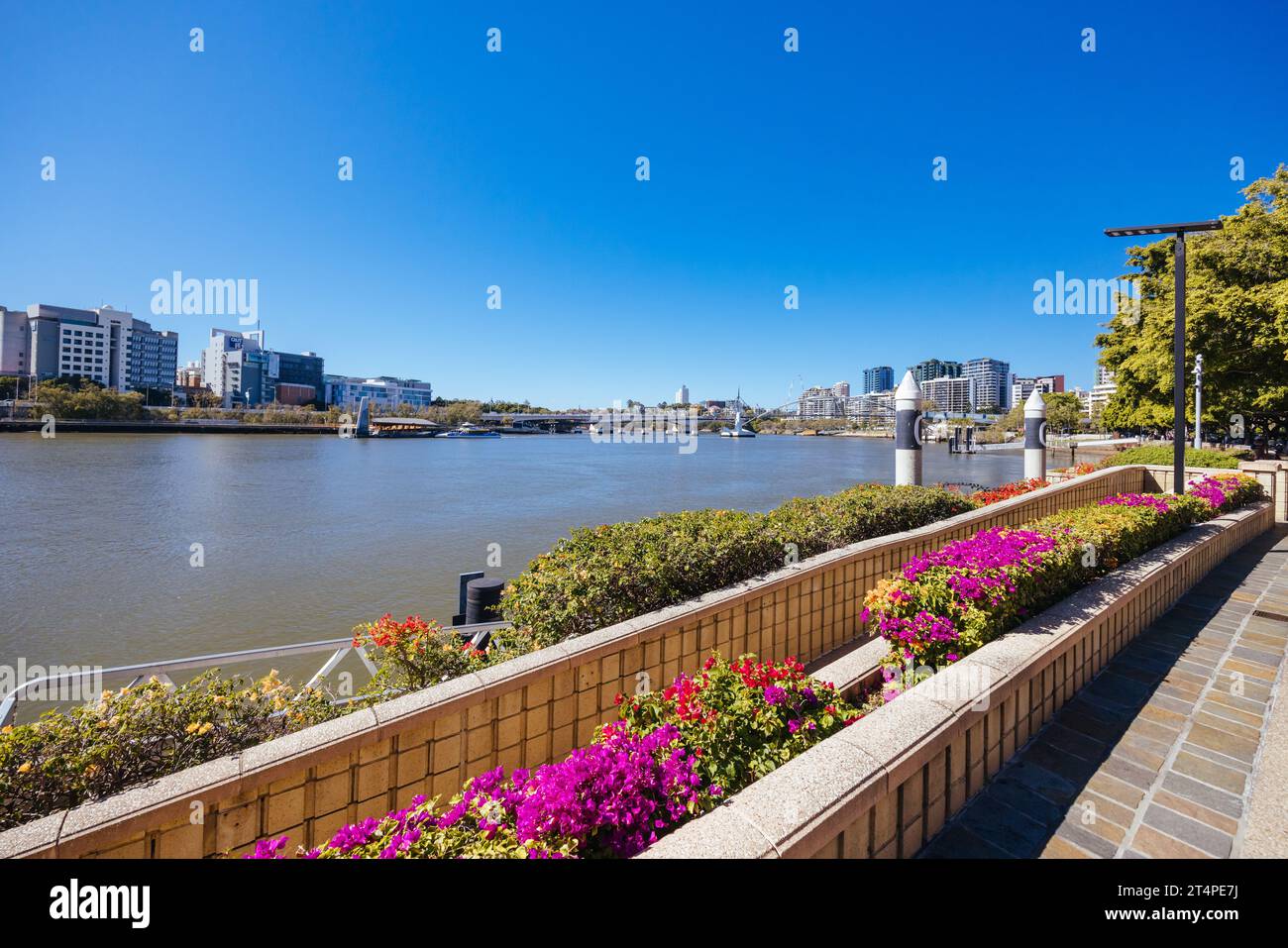 Southbank View in Brisbane Australia Stock Photo - Alamy