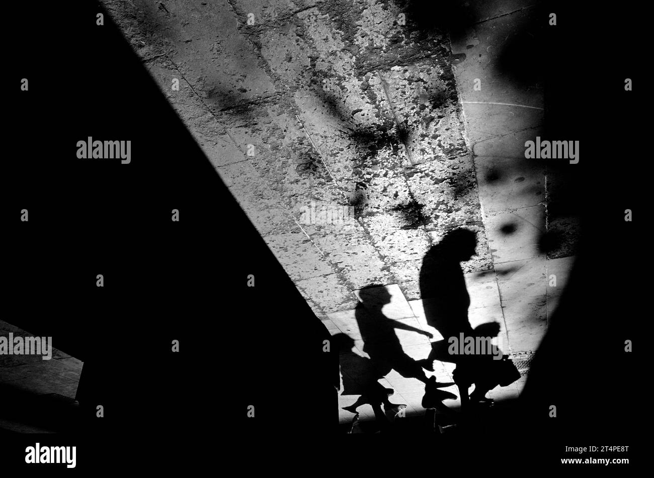 Distressed mother black Black and White Stock Photos & Images - Alamy