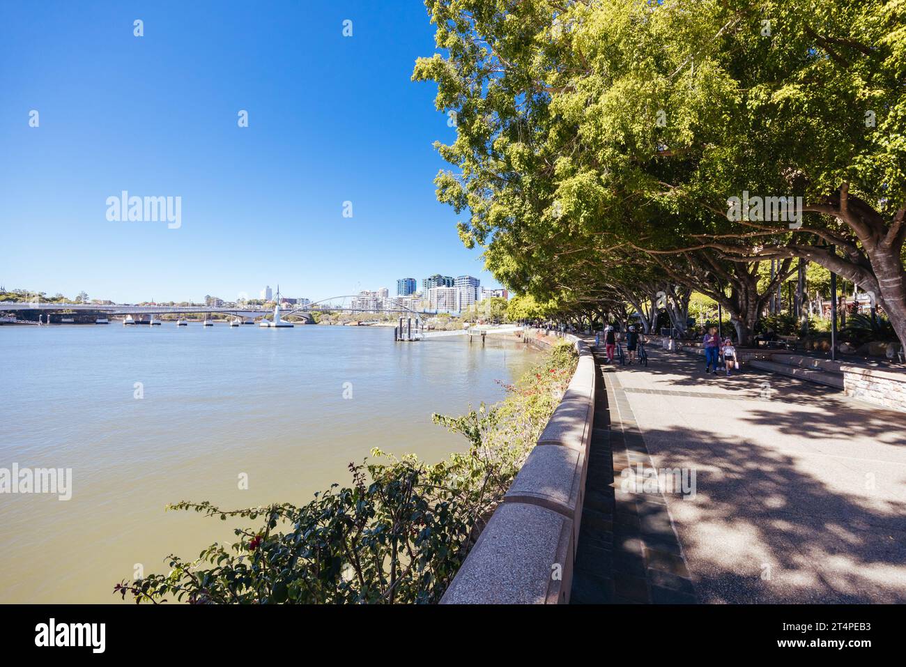 Southbank View in Brisbane Australia Stock Photo - Alamy