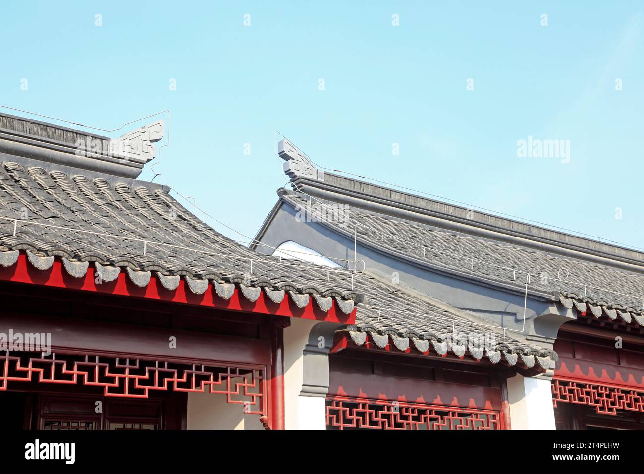 Chinese traditional architecture roof Stock Photo - Alamy