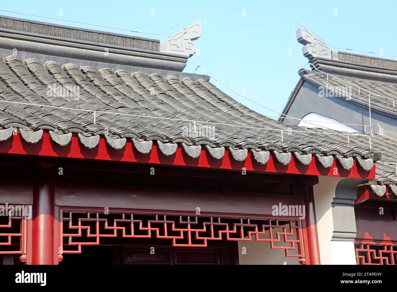 Chinese traditional architecture roof Stock Photo - Alamy