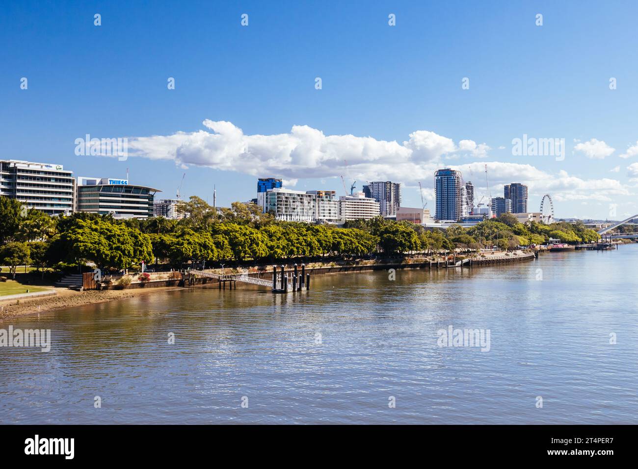 Southbank View in Brisbane Australia Stock Photo - Alamy