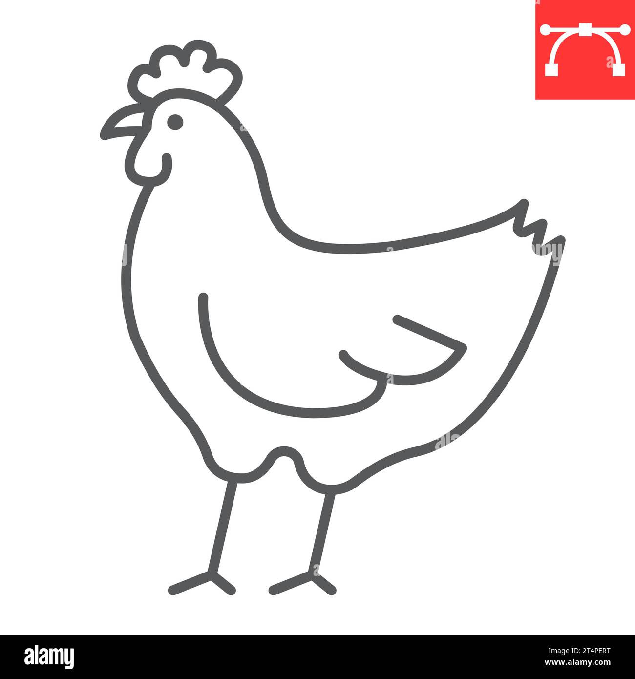 Hen graphics hi-res stock photography and images - Alamy