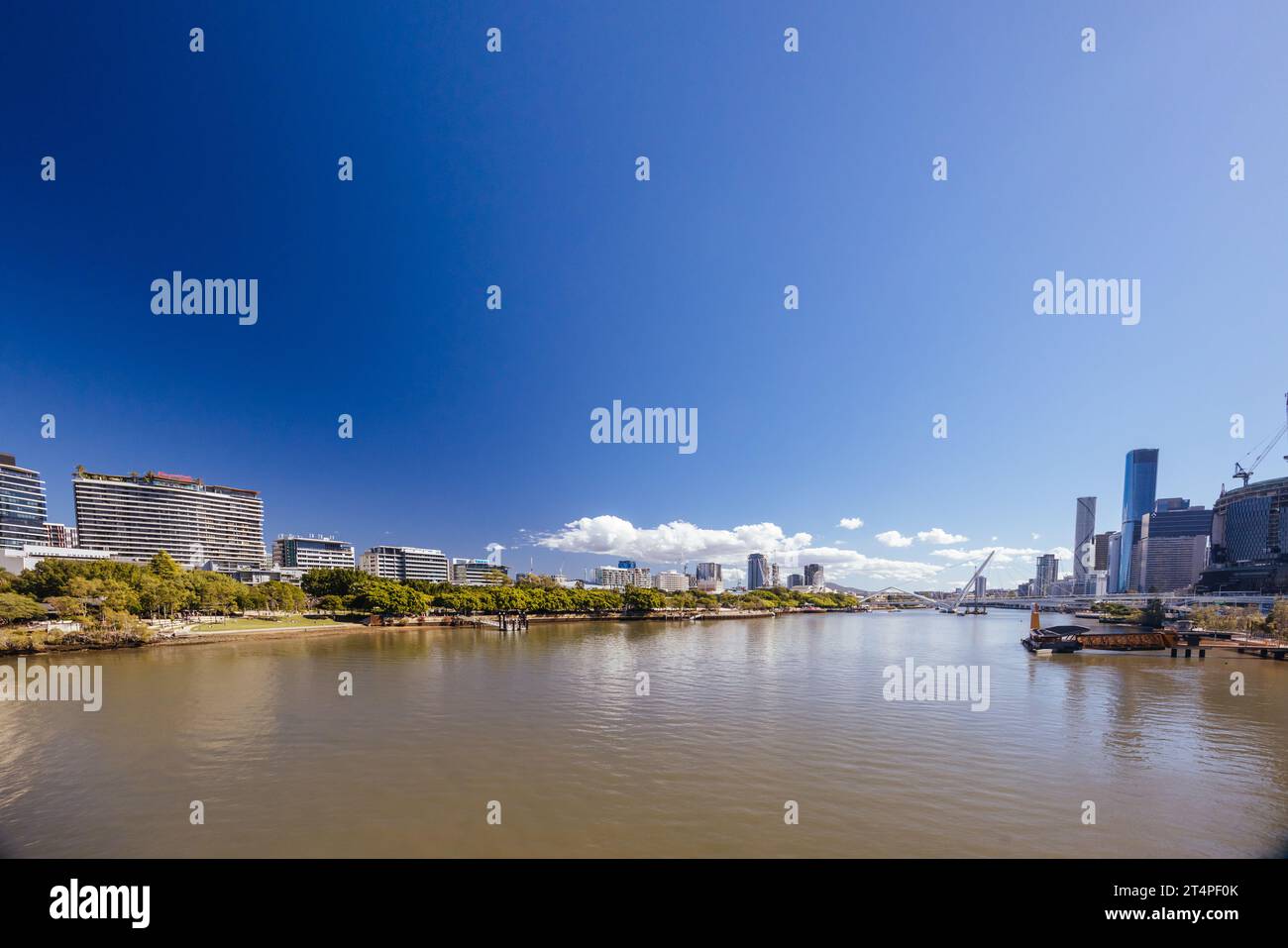 Southbank View in Brisbane Australia Stock Photo - Alamy