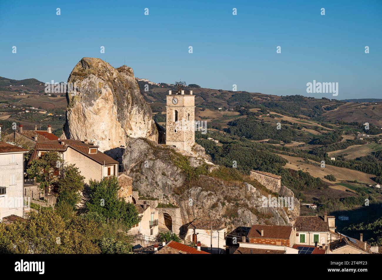 The name derives from stone, since it was built on a huge limestone ...