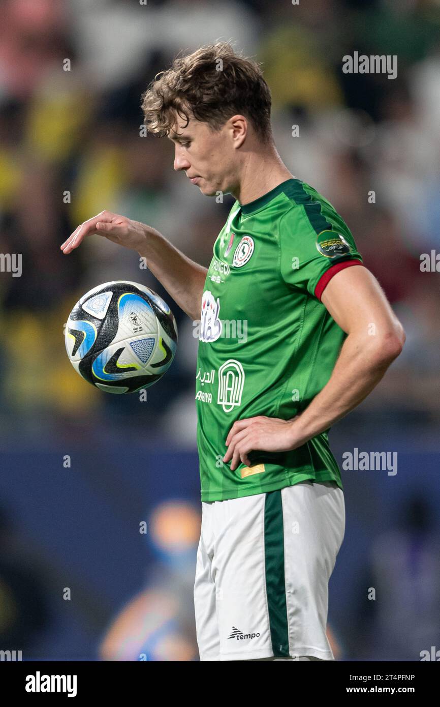 #4 Jack Hendry of Al Ettifaq FC during their Round 16 of the SAFF Saudi ...