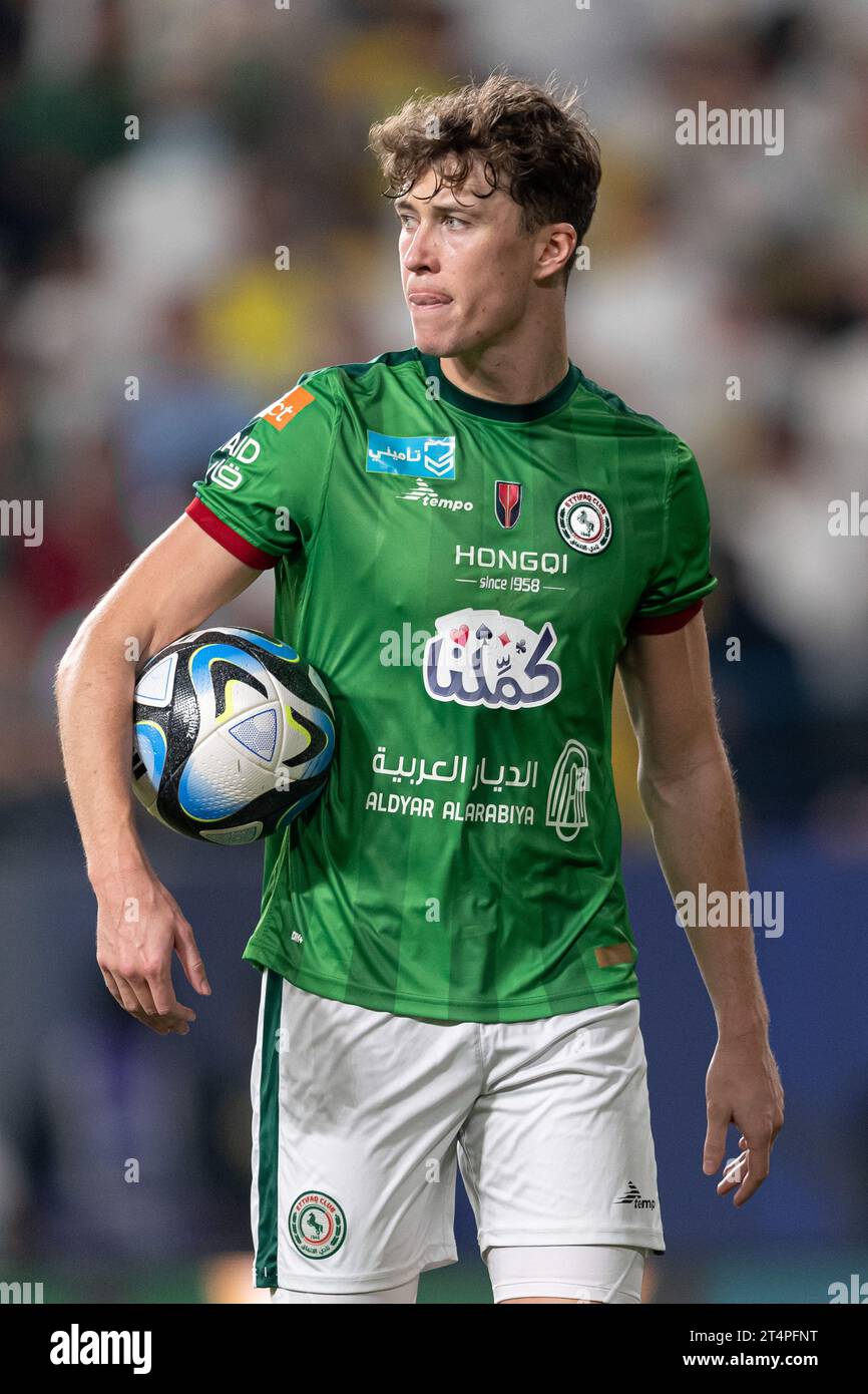 #4 Jack Hendry of Al Ettifaq FC during their Round 16 of the SAFF Saudi ...