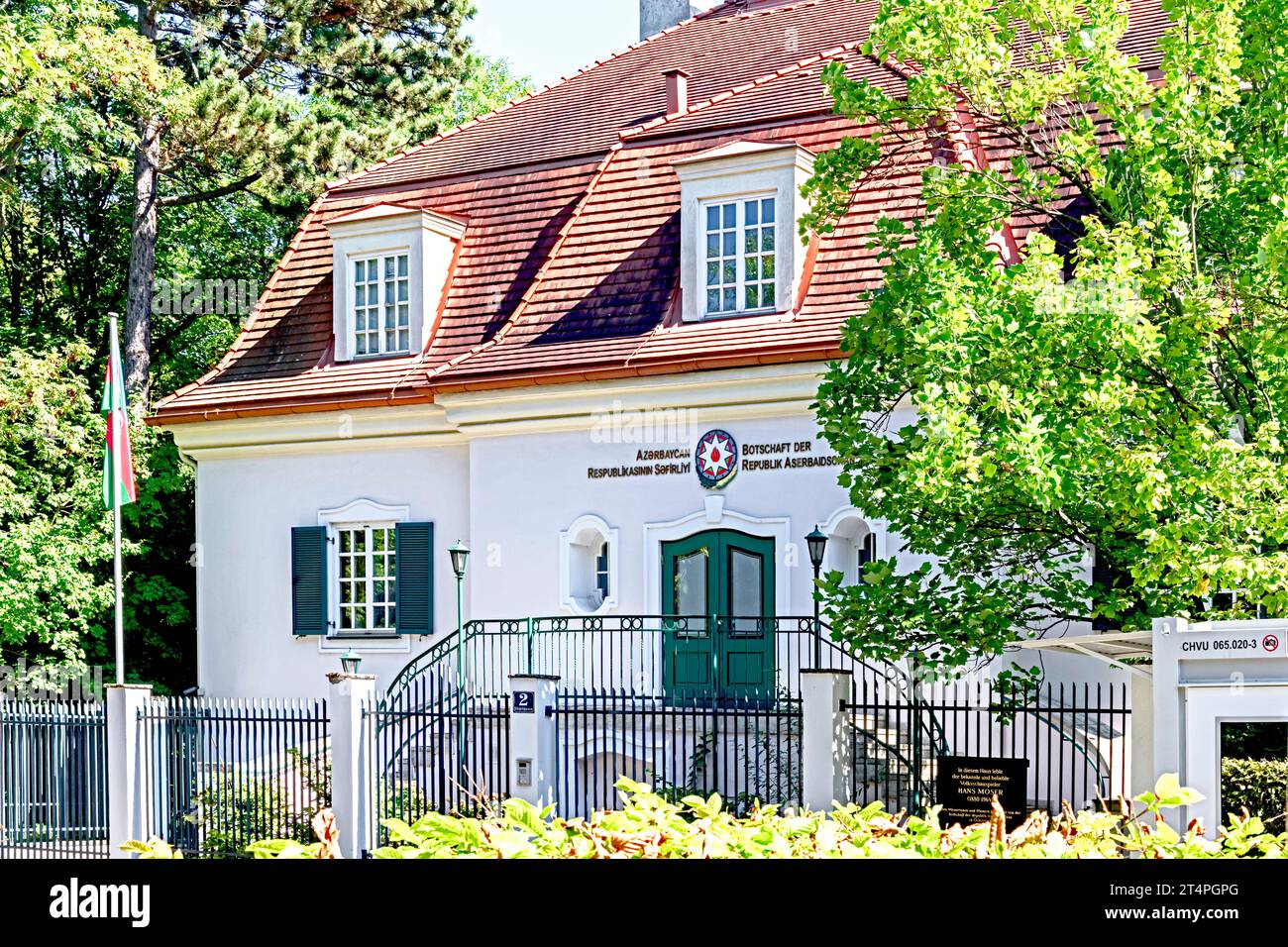 Wien (Hietzing): Ehemalige Villa von Hans Moser Stock Photo - Alamy