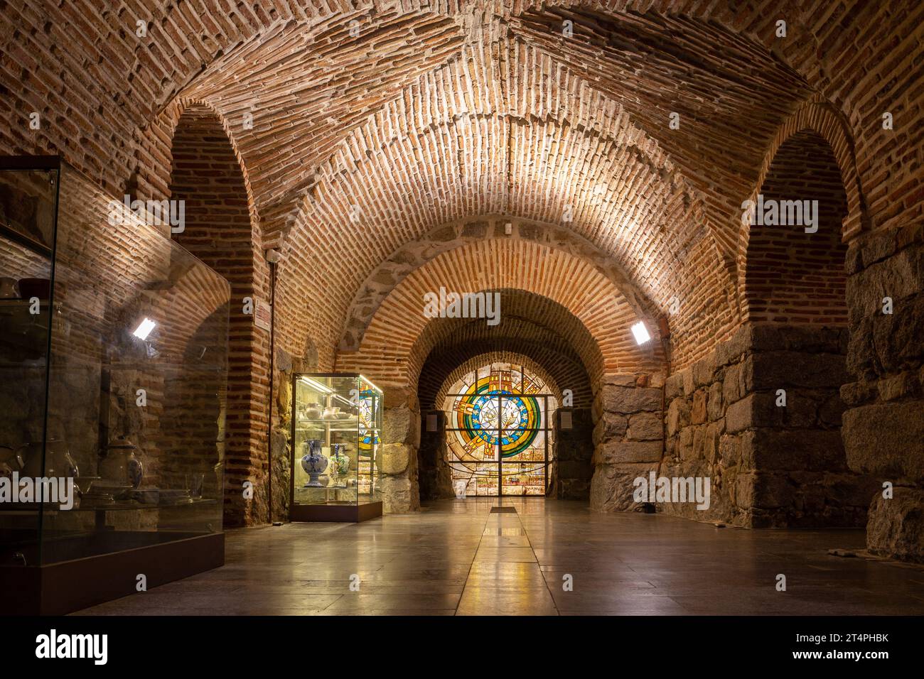 Avila, Spain, 08.10.21. Museum and house of Santa Teresa of Avila ...