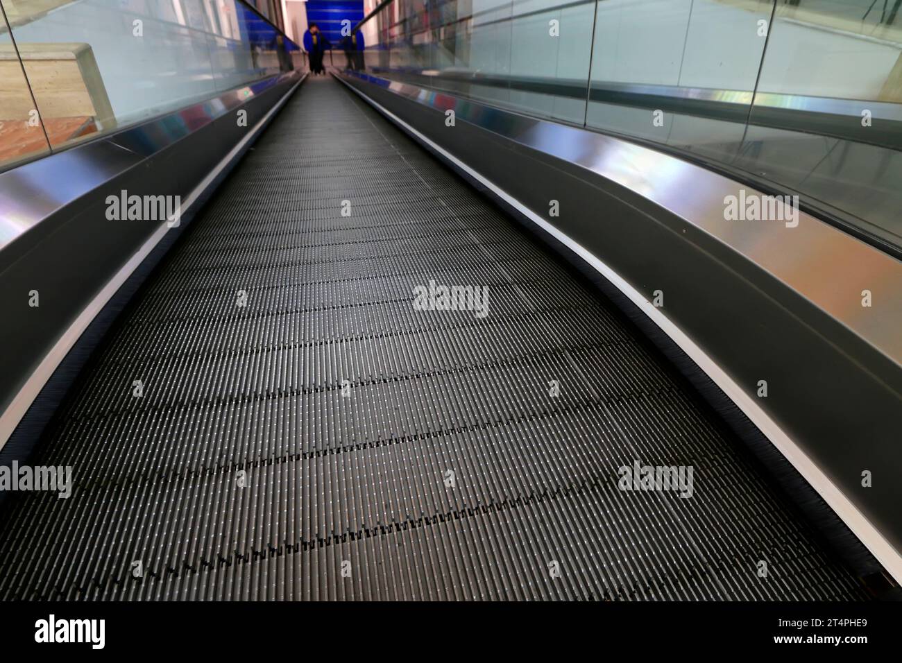 Elevator in the mall Stock Photo - Alamy