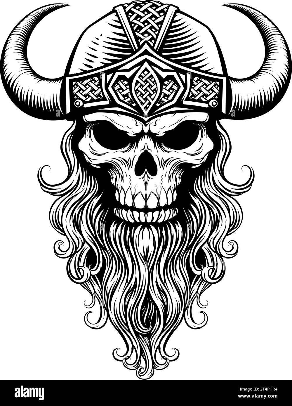 Man head skull cross Black and White Stock Photos & Images - Alamy