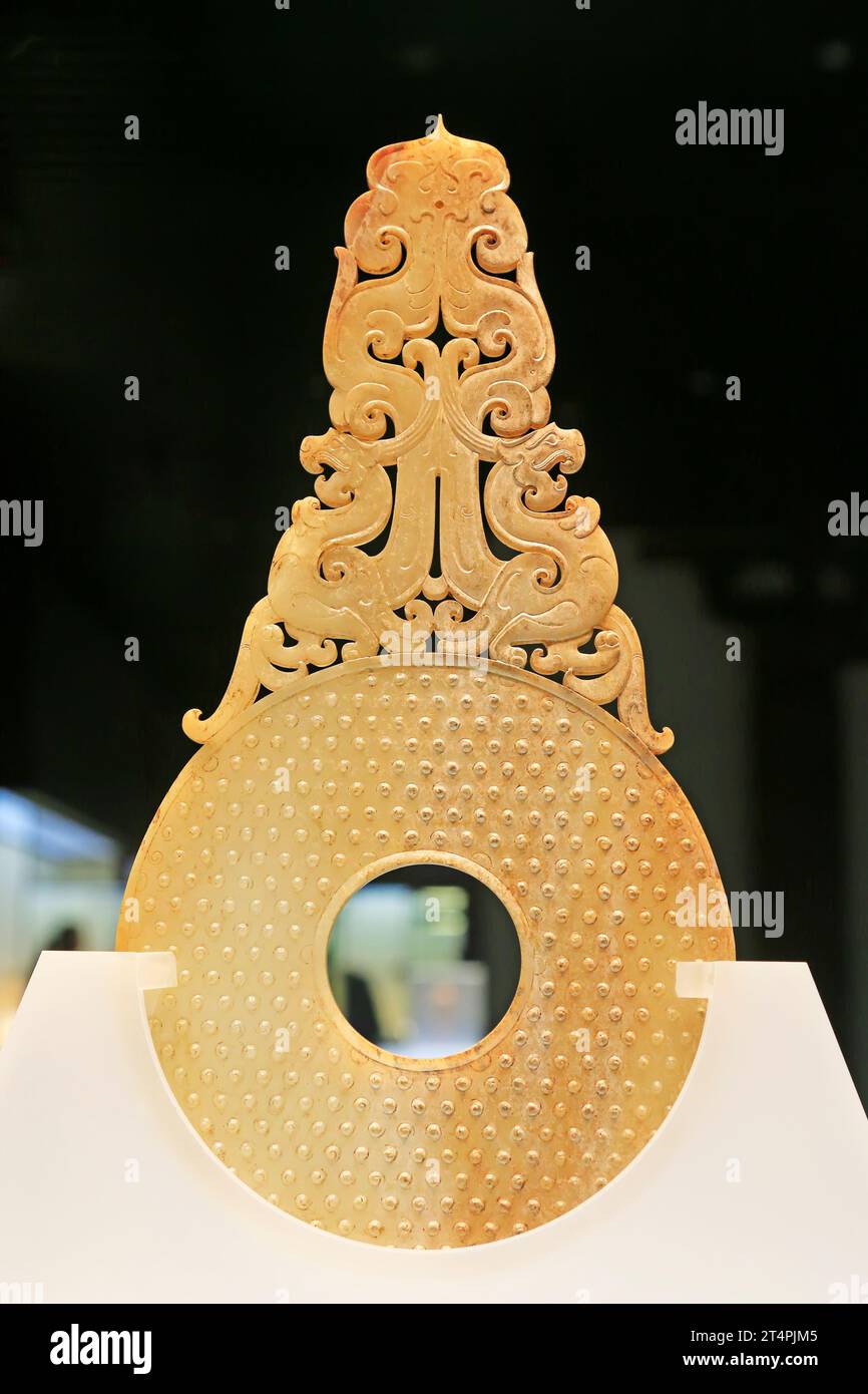 Chinese ancient jade carving hi-res stock photography and images - Alamy