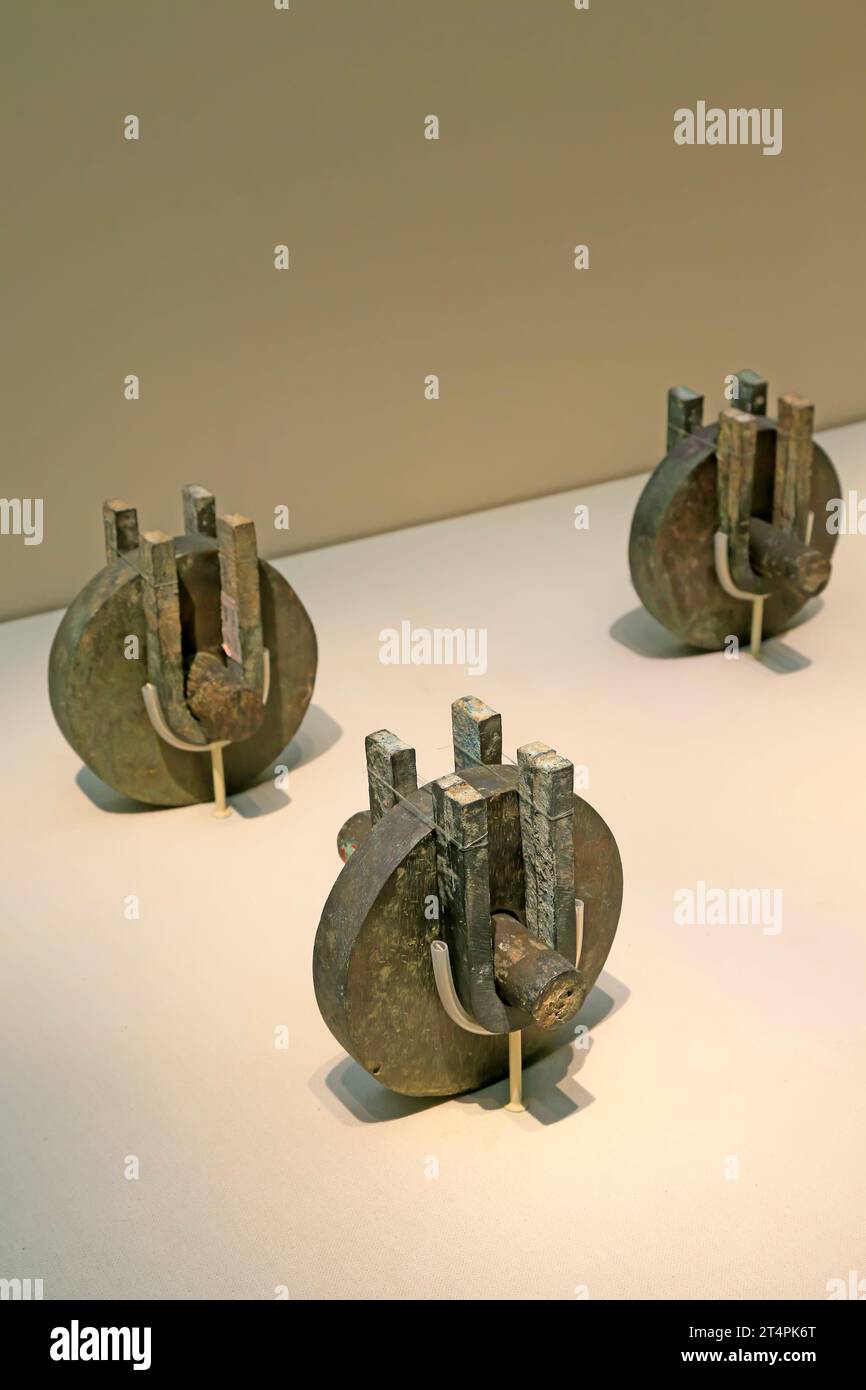 Chinese ancient metal device Stock Photo - Alamy
