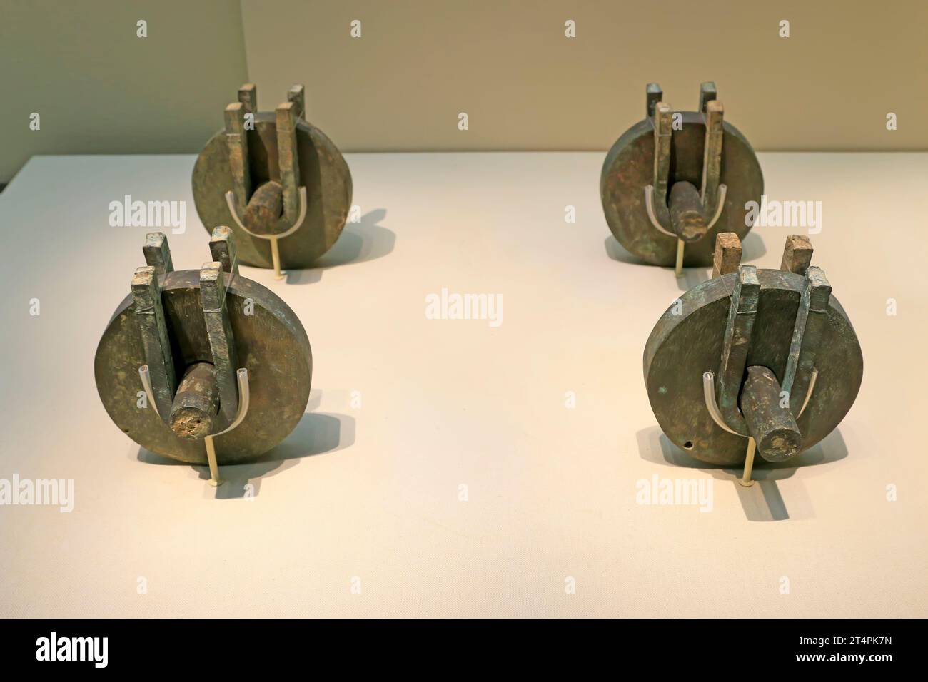 Chinese ancient metal device Stock Photo - Alamy