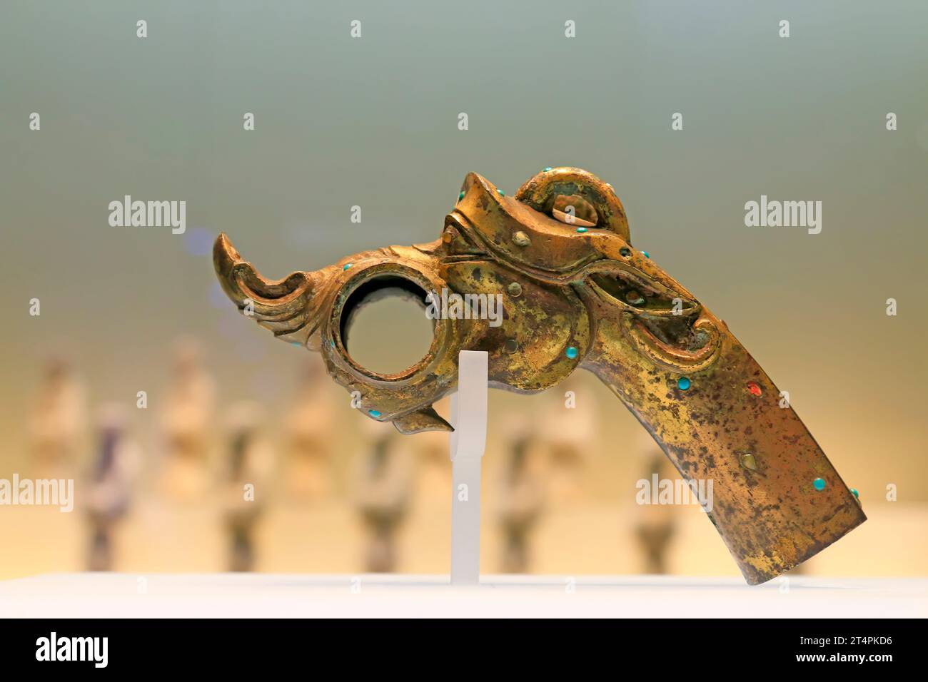 Chinese ancient copper parts Stock Photo - Alamy