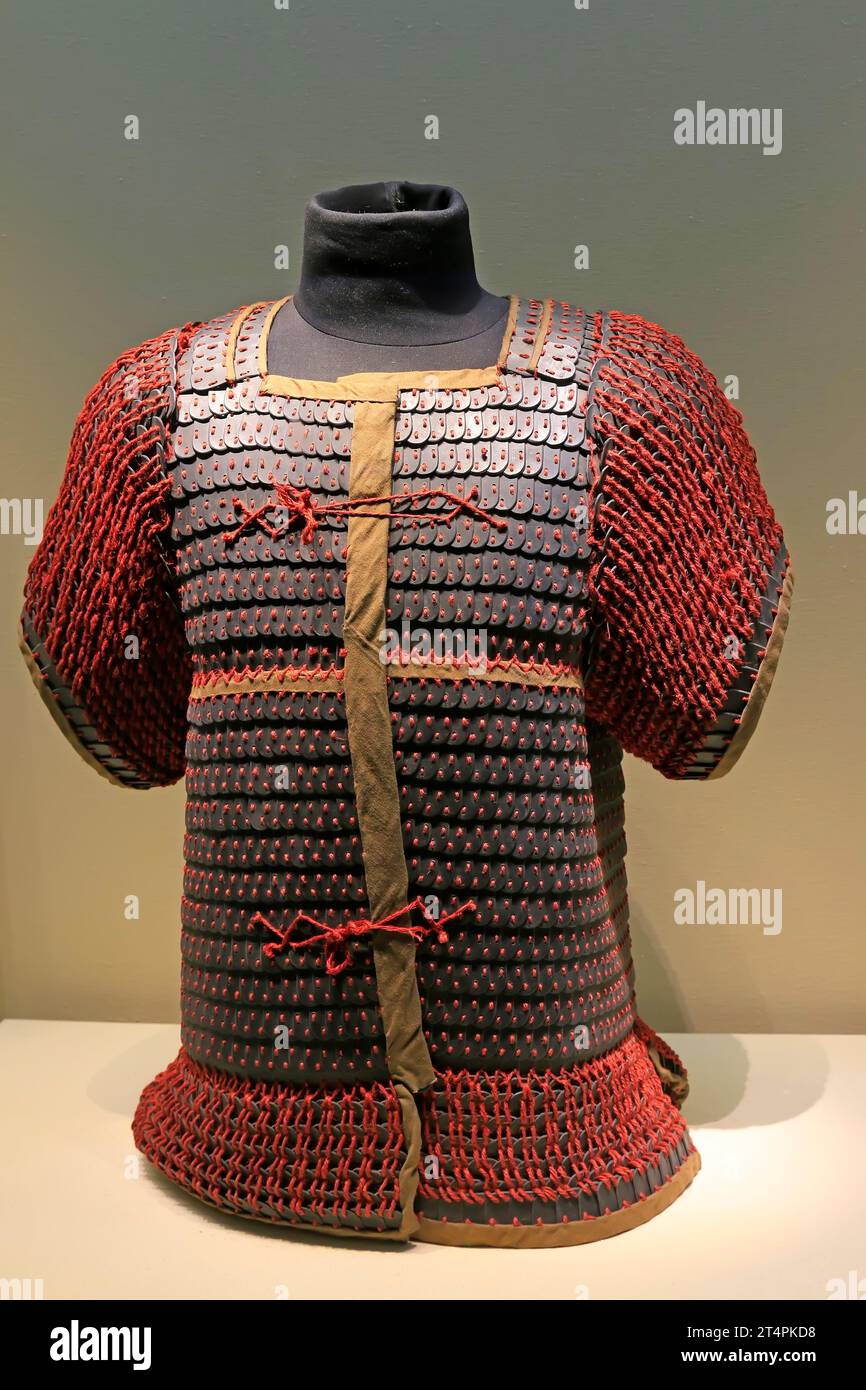 Chinese ancient warrior armor Stock Photo - Alamy