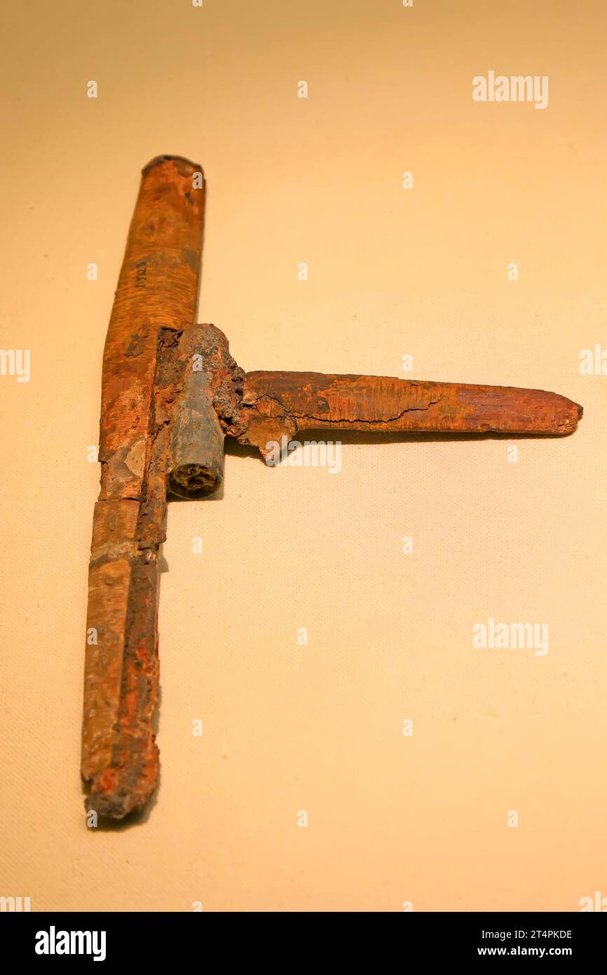 Ancient Chinese iron Halberd Stock Photo - Alamy