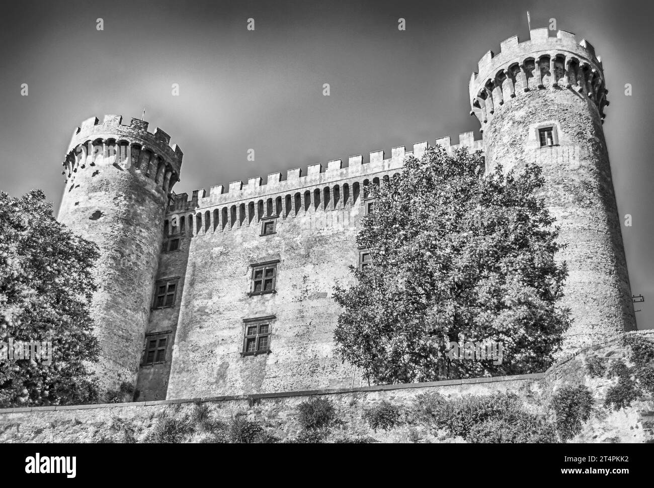 Orsini odescalchi castle Black and White Stock Photos & Images - Alamy
