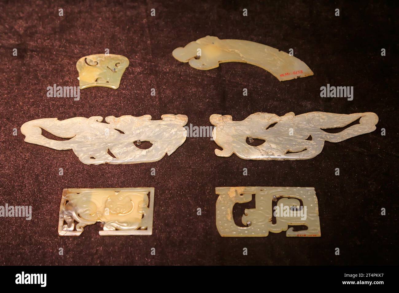 Chinese ancient jade crafts Stock Photo - Alamy