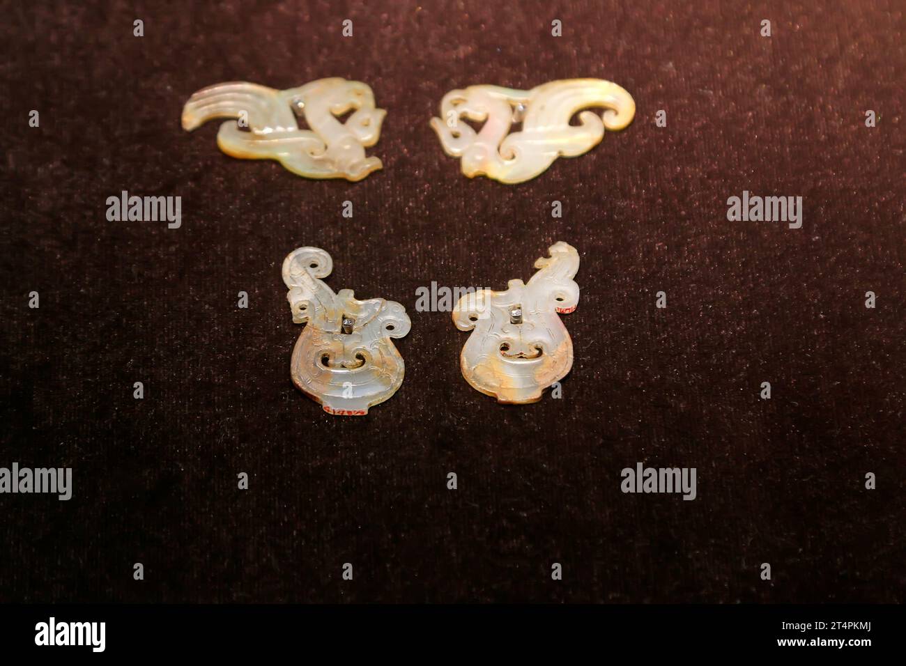 Chinese ancient jade crafts Stock Photo - Alamy