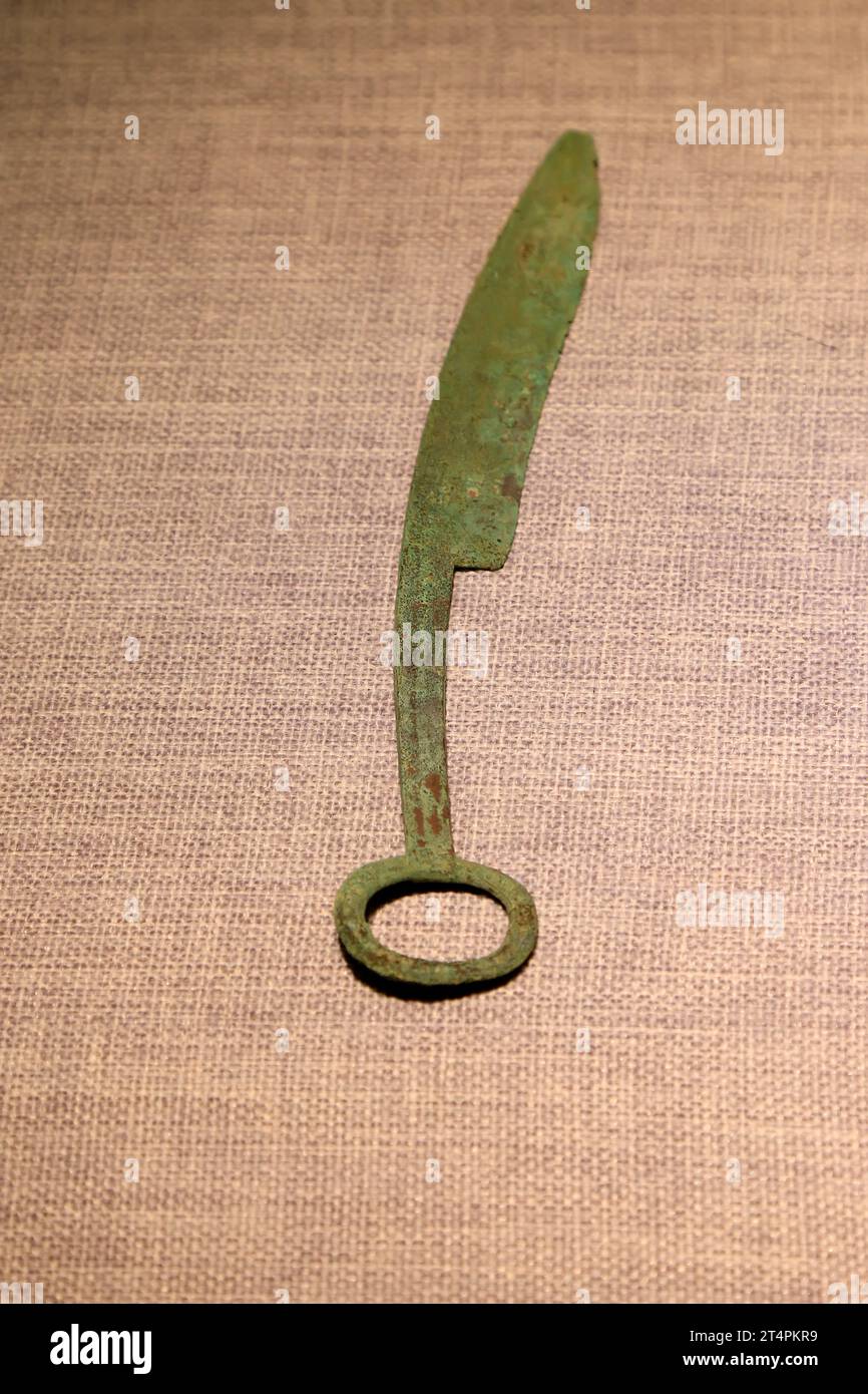 Chinese ancient bronze tools Stock Photo - Alamy