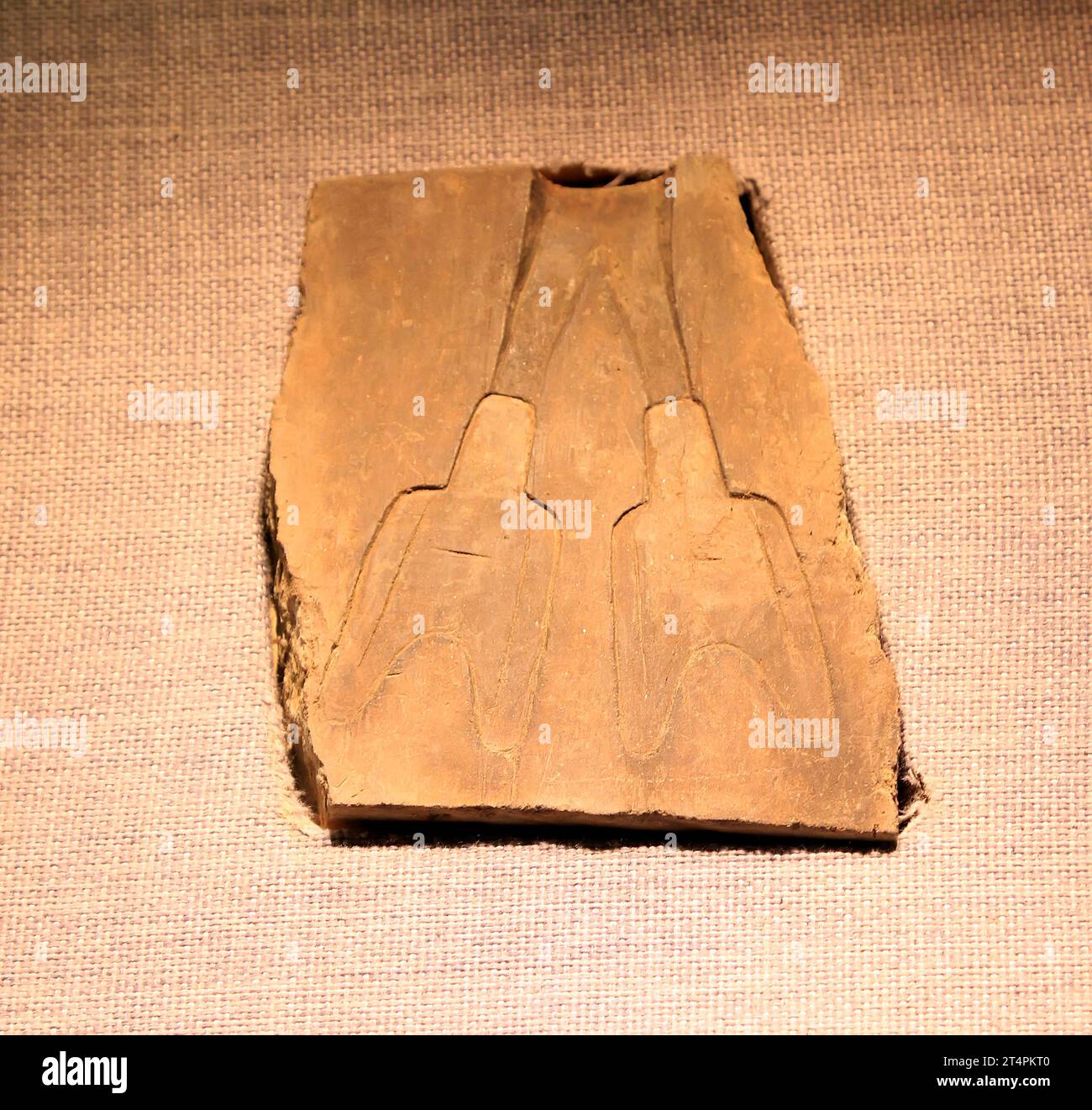 Chinese ancient coinage mold Stock Photo - Alamy