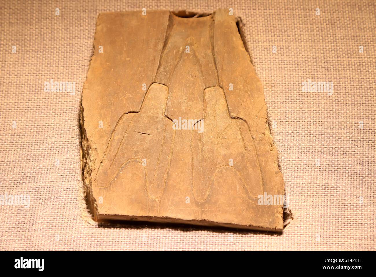 Chinese ancient coinage mold Stock Photo - Alamy