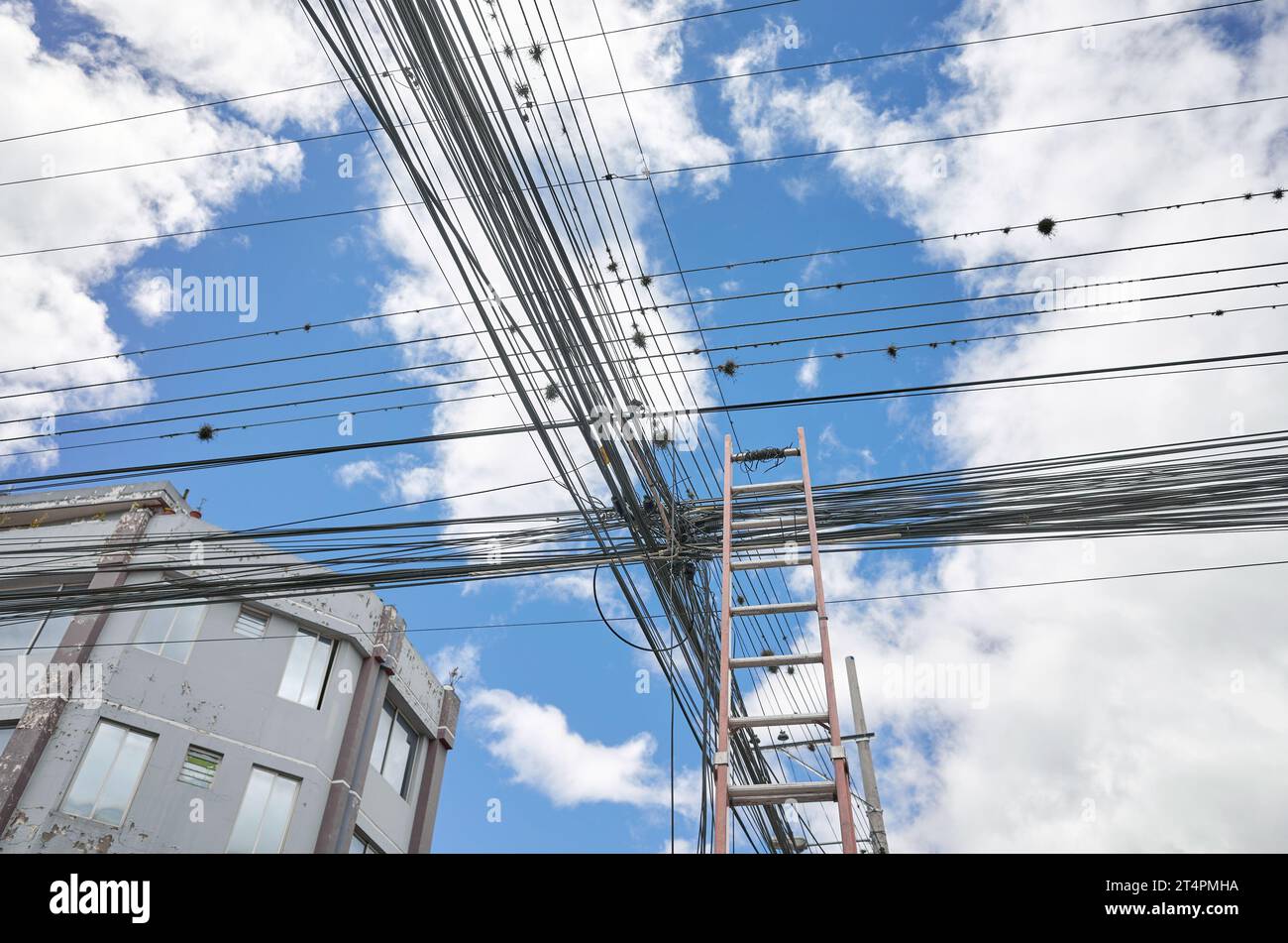 Cable ladder hi-res stock photography and images - Alamy