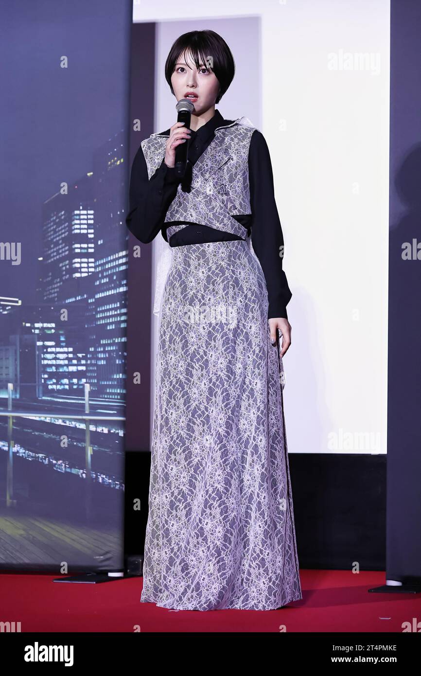 November 1, 2023, Tokyo, Japan: Japanese actress Minami Hamabe of the film 'Godzilla Minus One ...