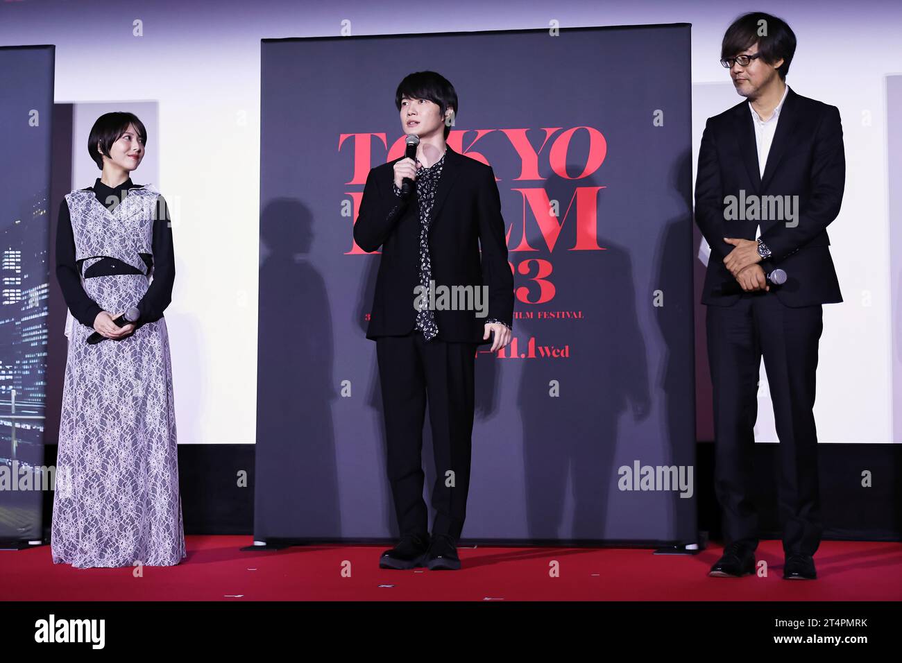 November 1, 2023, Tokyo, Japan: (L to R) Japanese actress, Minami ...