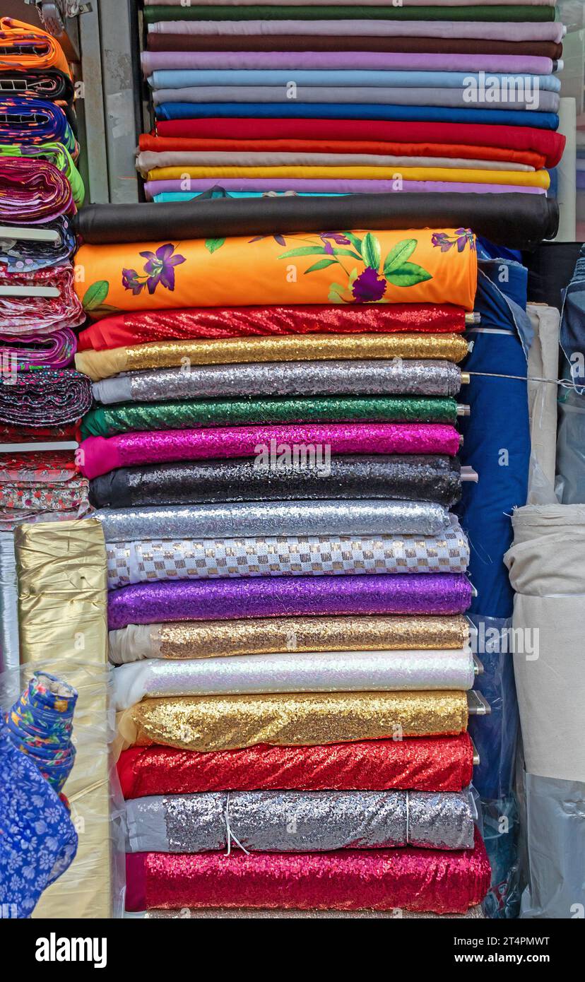 Sold linen fabric hi-res stock photography and images - Alamy