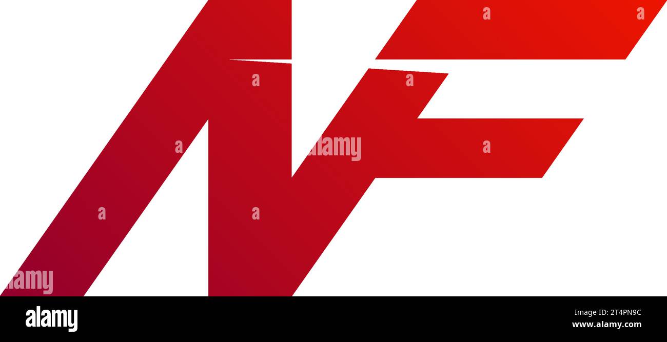 NF logo, NF Monogram, Initial NF Logo, Letter NF logo, Icon, Vector ...