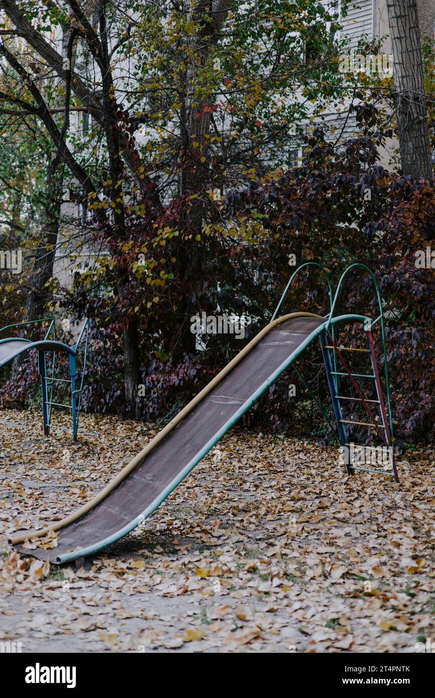 Vintage Playground Illustration