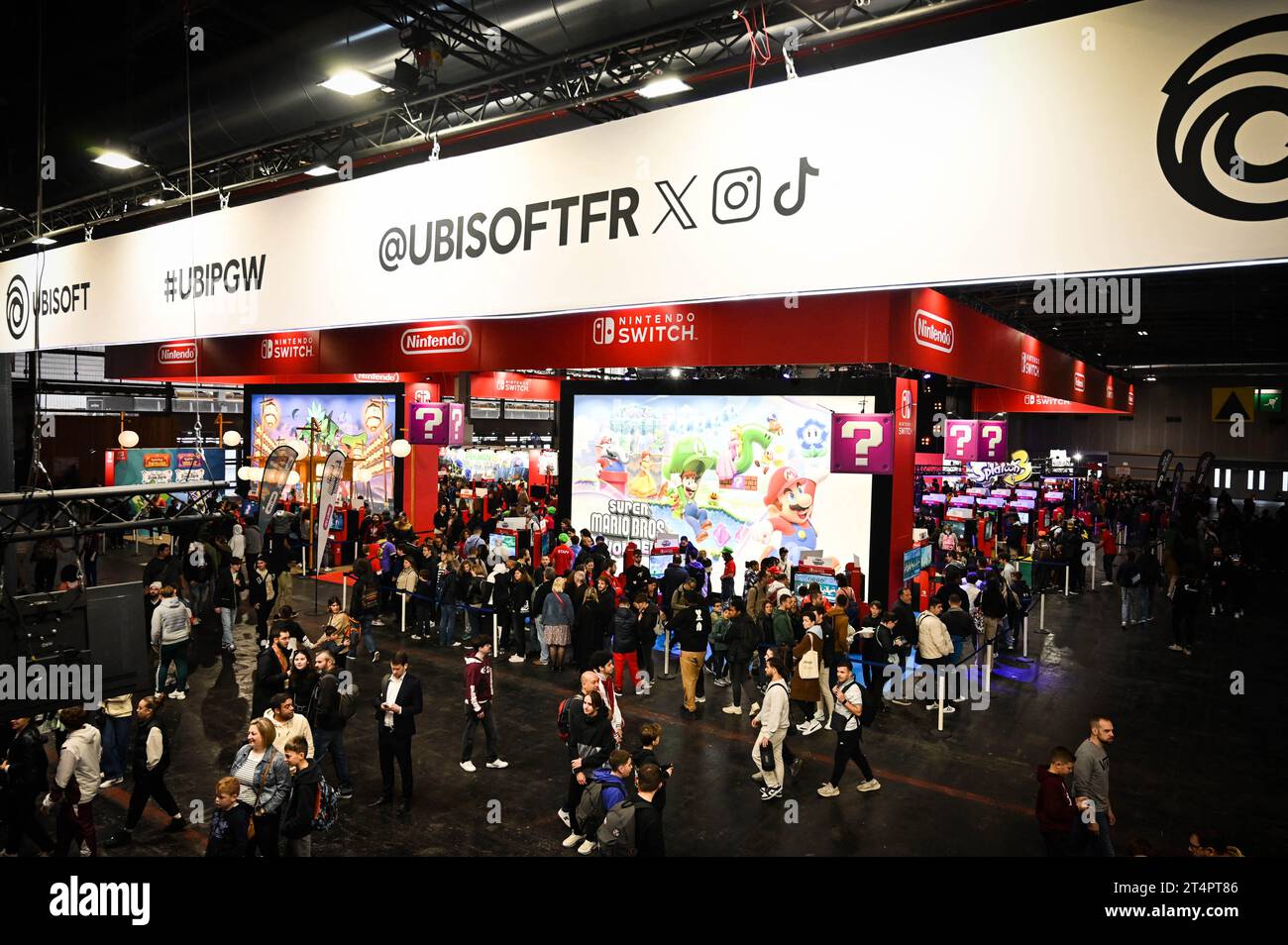 Paris, France. 01st Nov, 2023. Illustration of the Paris Games Week ...