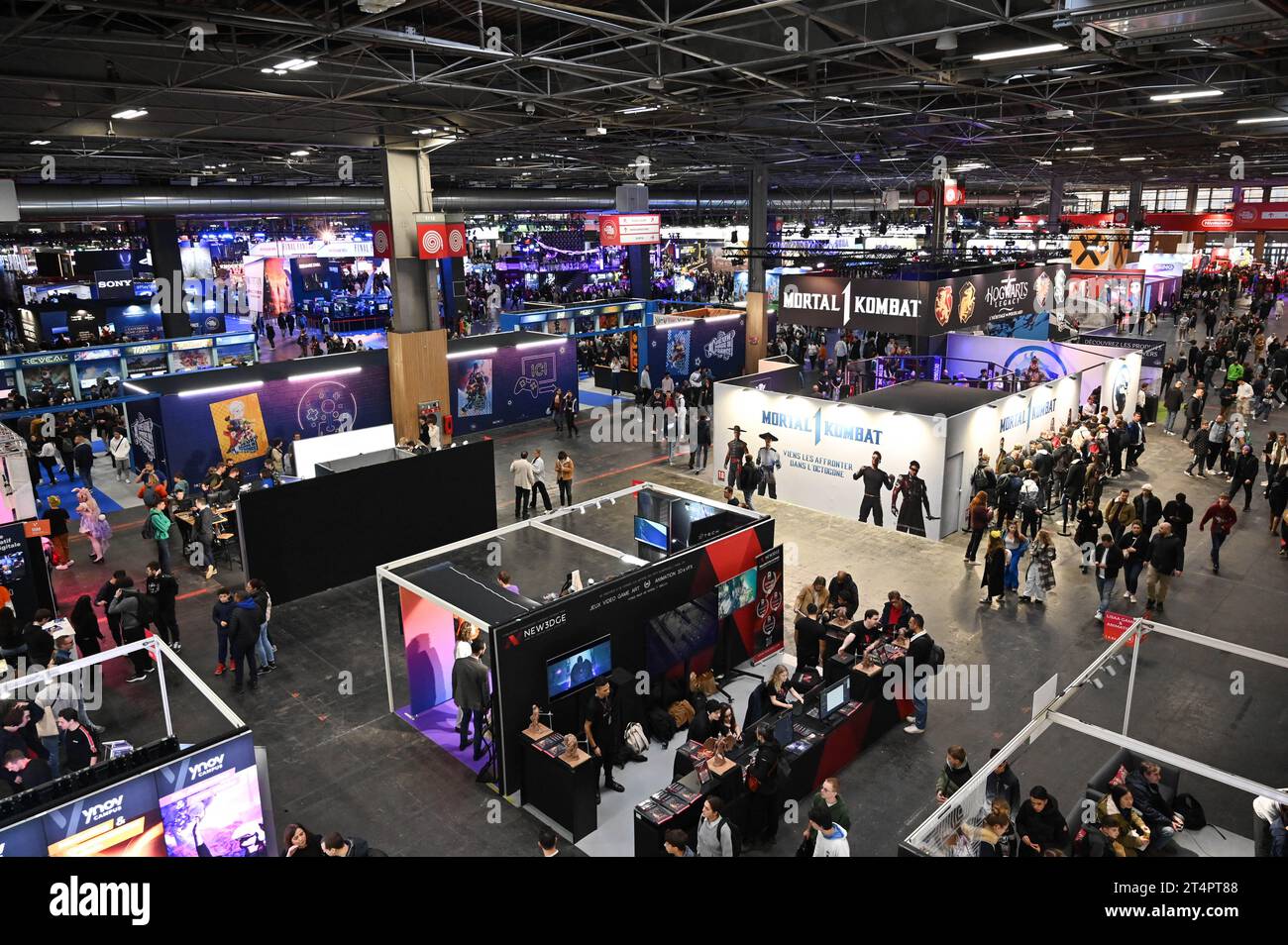 Paris, France. 01st Nov, 2023. Illustration of the Paris Games Week, France's biggest video game ...