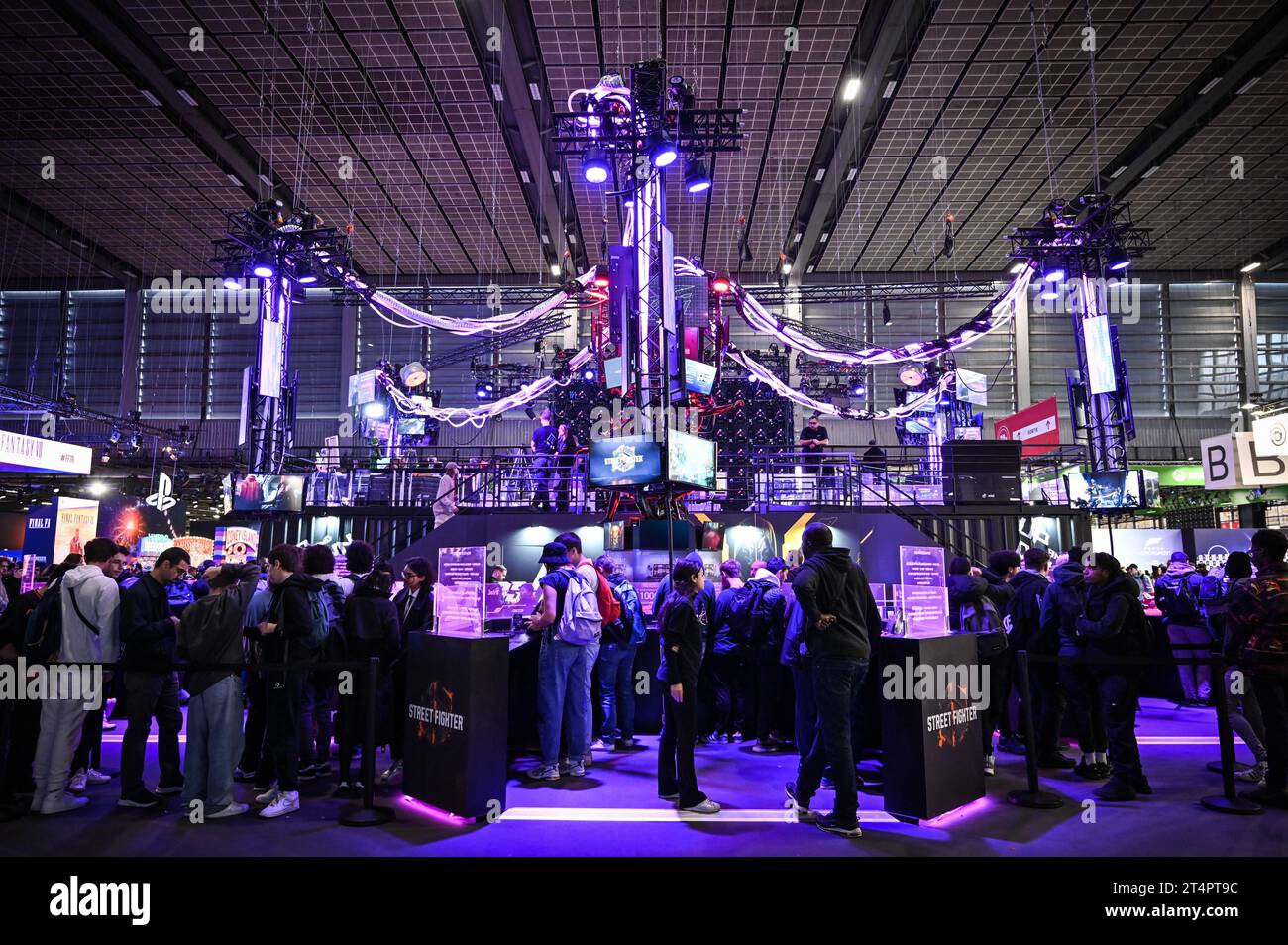 Paris, France. 01st Nov, 2023. Illustration of the Paris Games Week ...