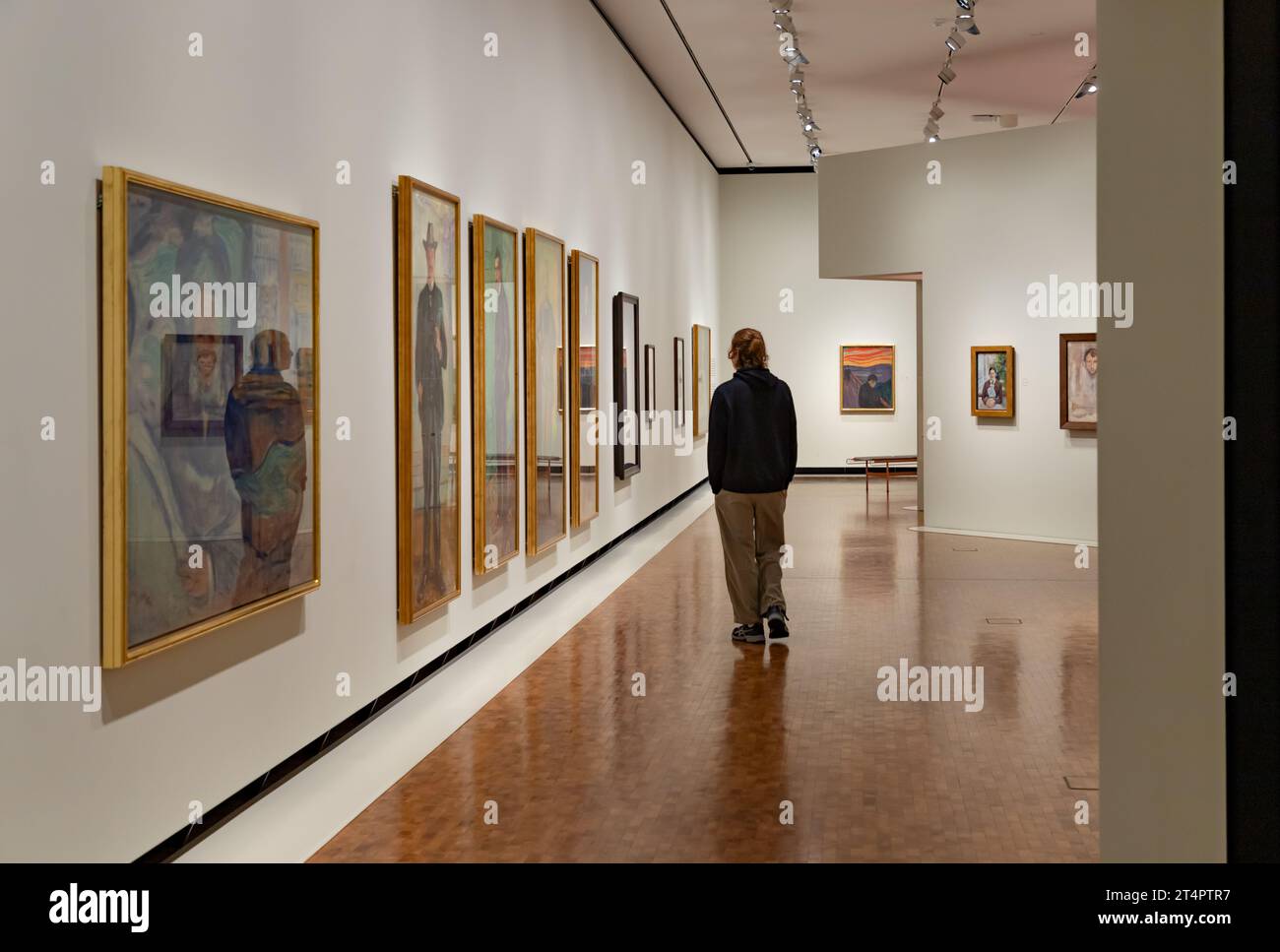 Edvard munch portraits exhibition hi-res stock photography and images ...
